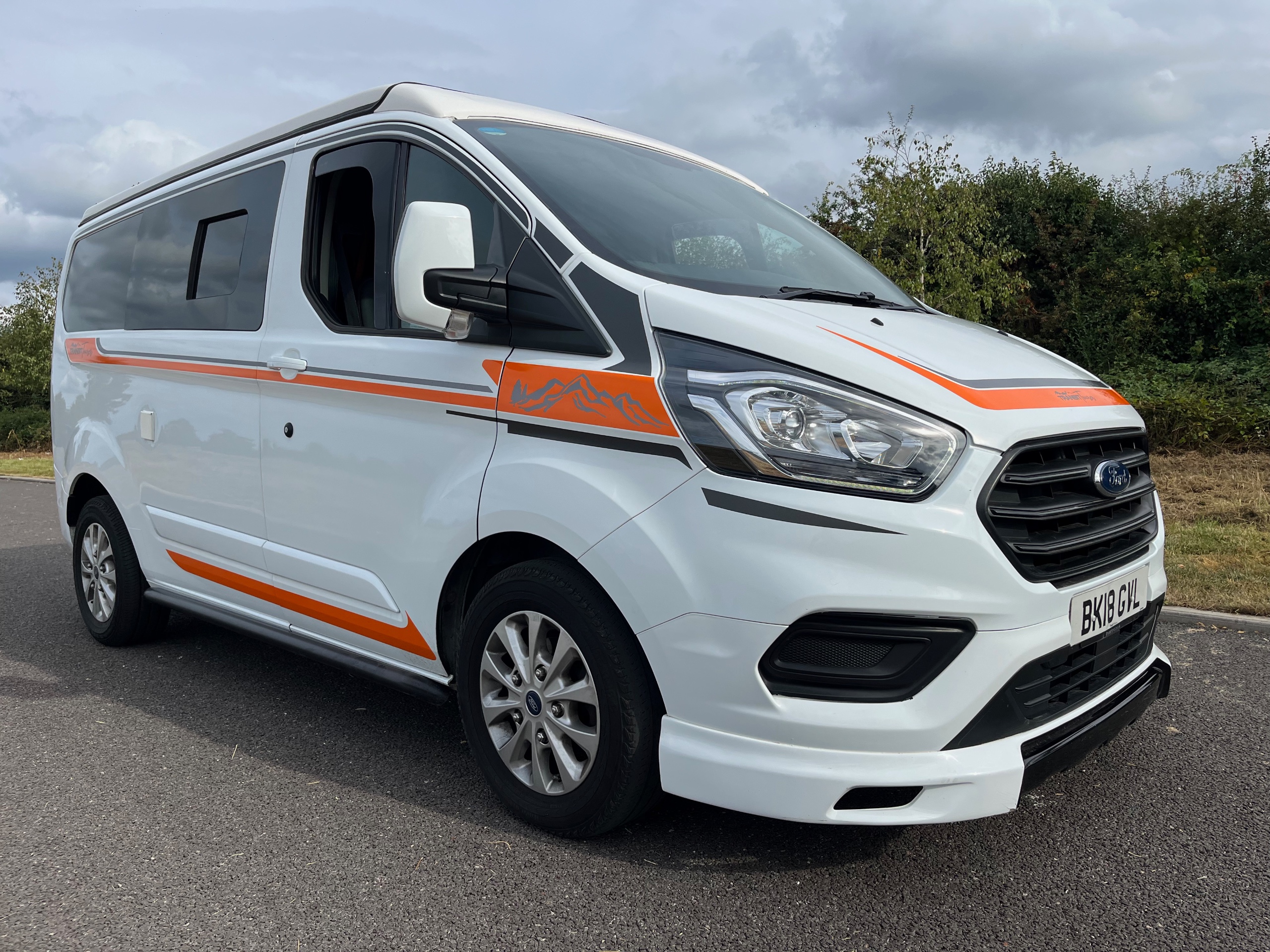 2018 Ford Transit Custom White