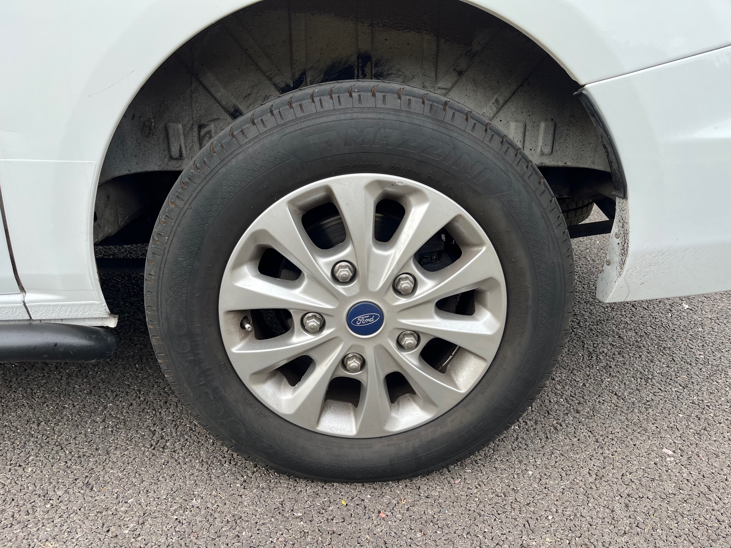 2018 Ford Transit Custom White