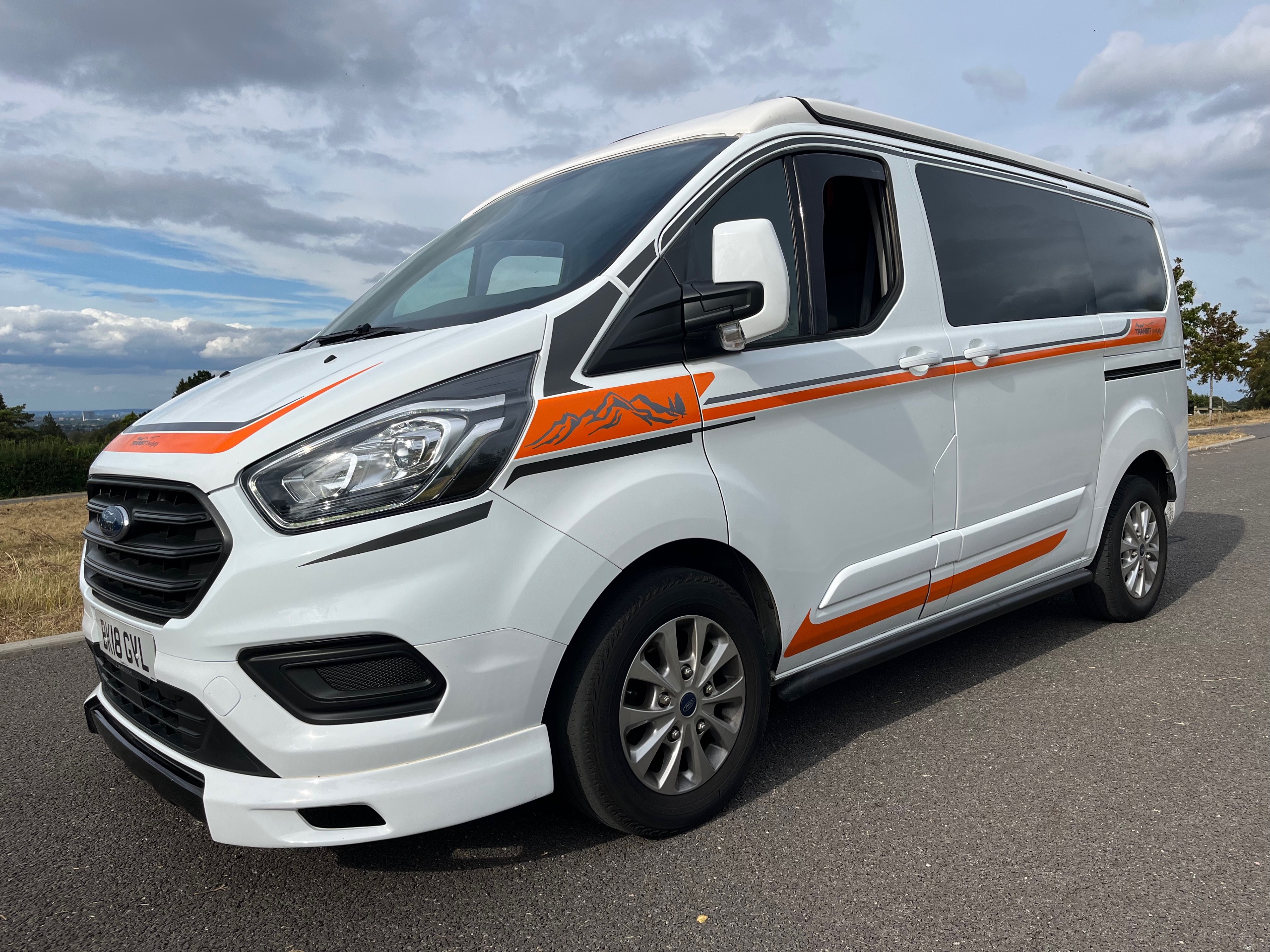 2018 Ford Transit Custom White