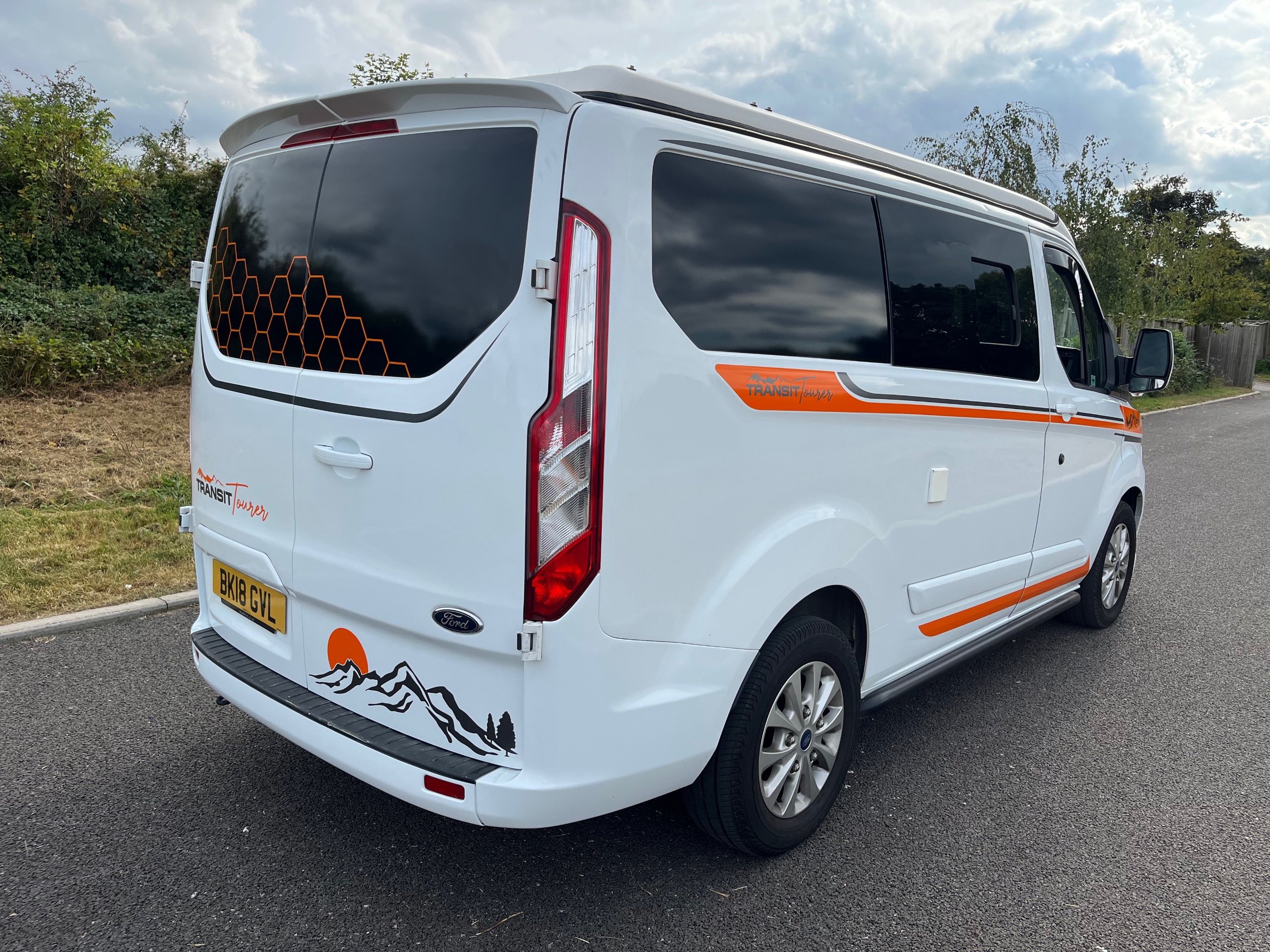 2018 Ford Transit Custom White