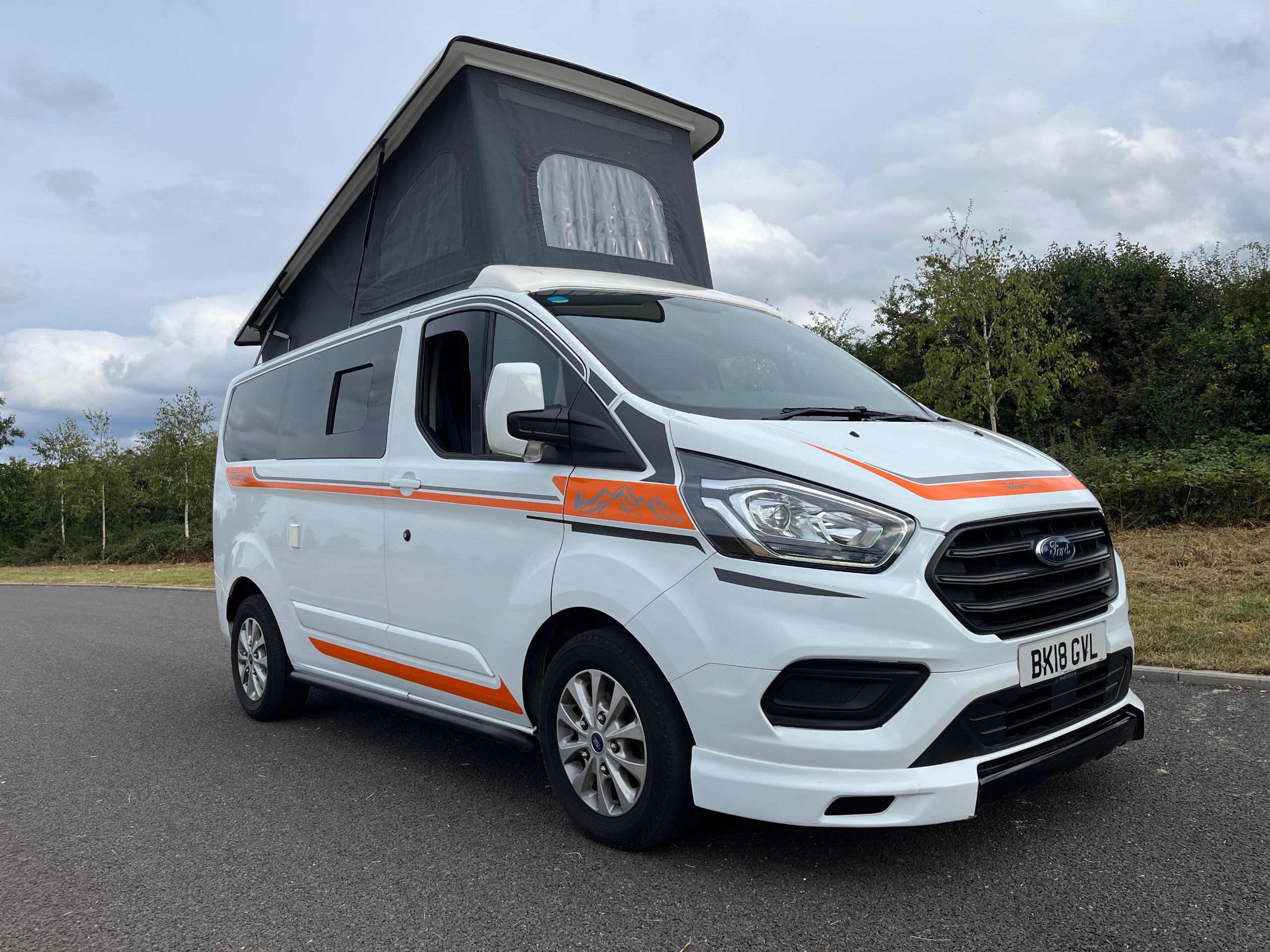 2018 Ford Transit Custom White