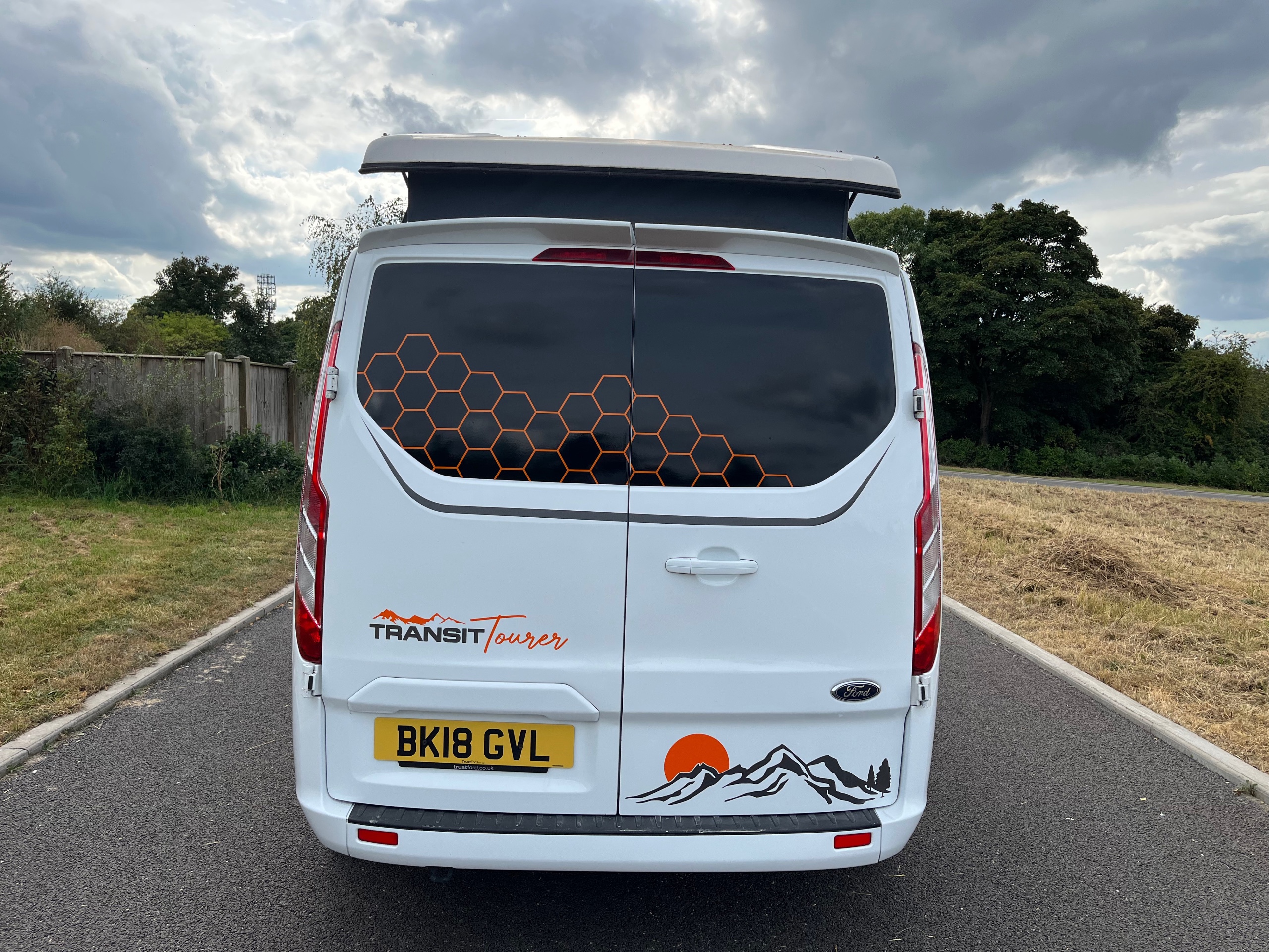 2018 Ford Transit Custom White