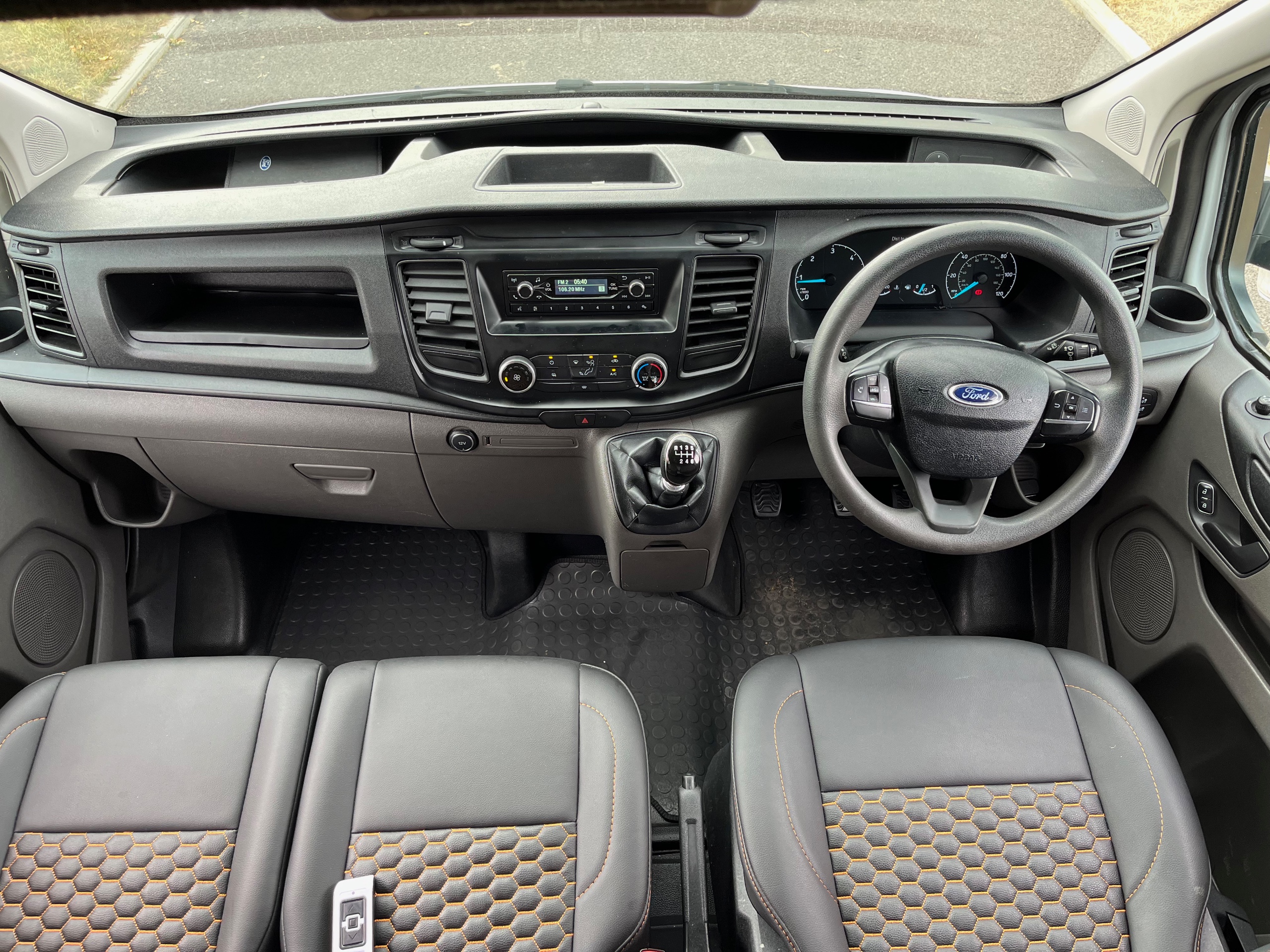 2018 Ford Transit Custom White