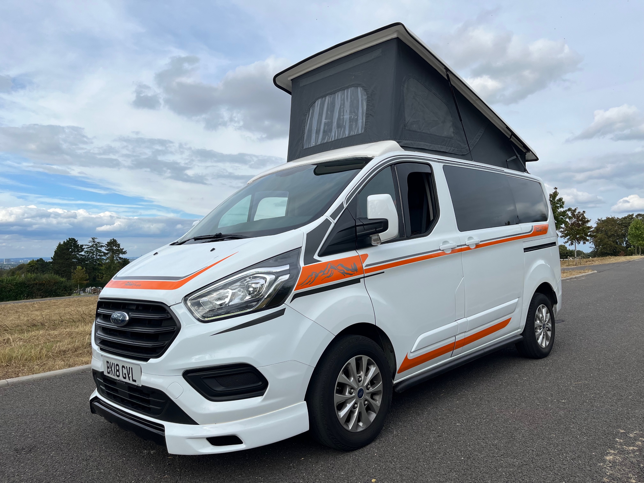 2018 Ford Transit Custom White