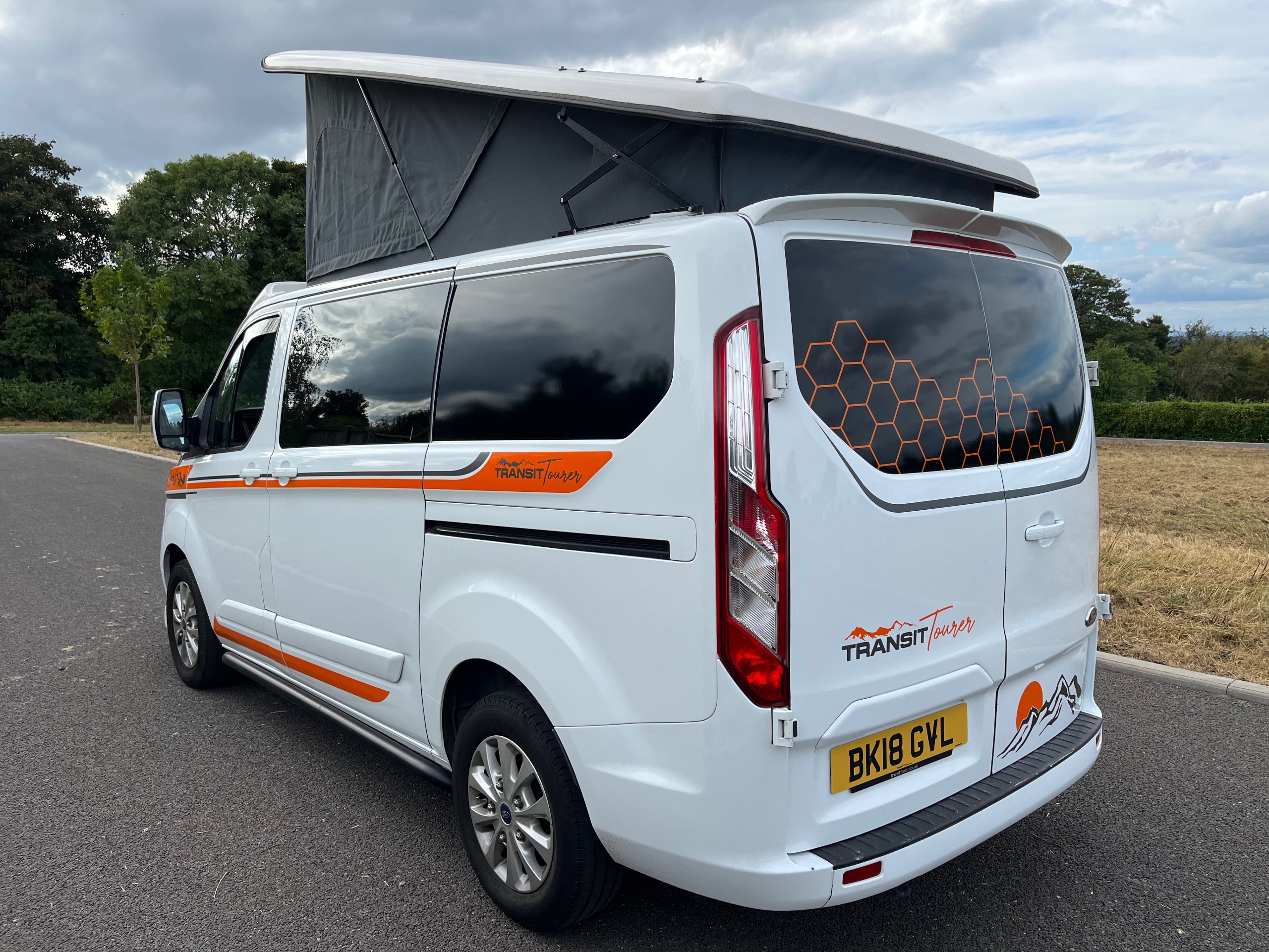 2018 Ford Transit Custom White