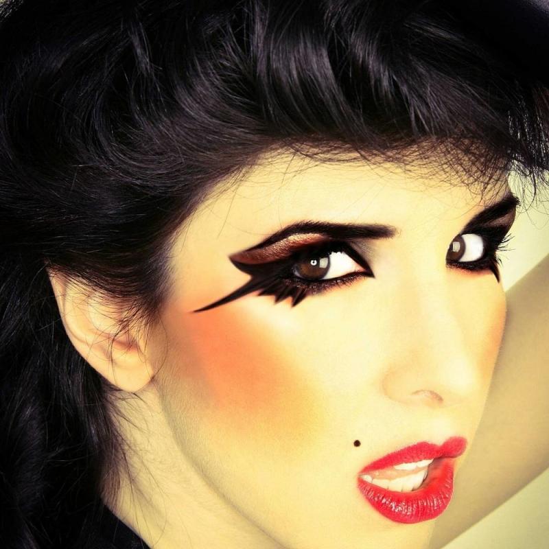 Clockwork Orange Eye Makeup