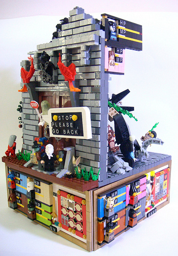 Incredible Lego RPG battle system