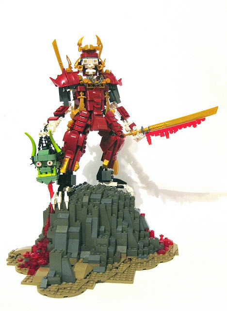 LEGO samurai Oni slayer