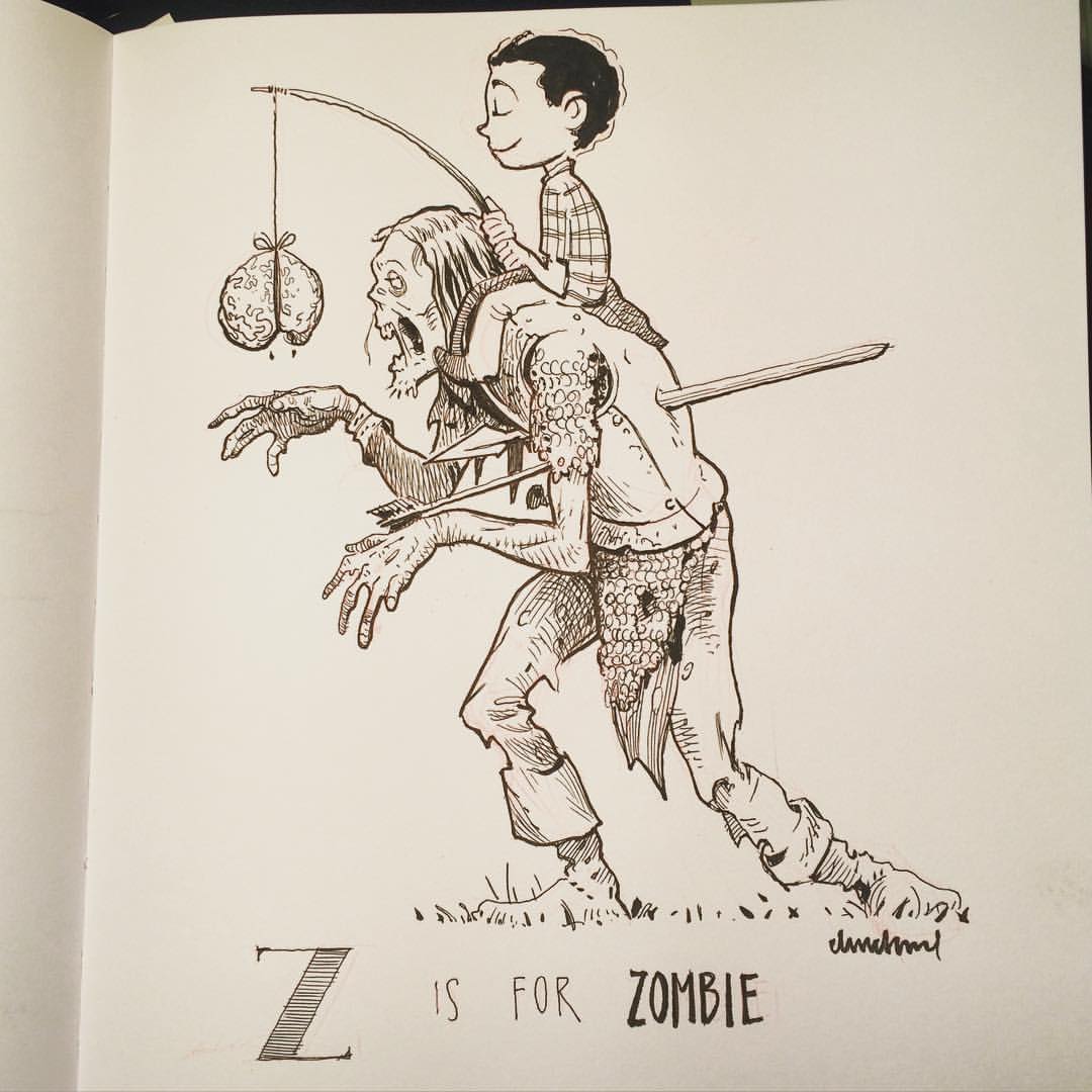 The illustrated Dungeons & Dragons alphabet