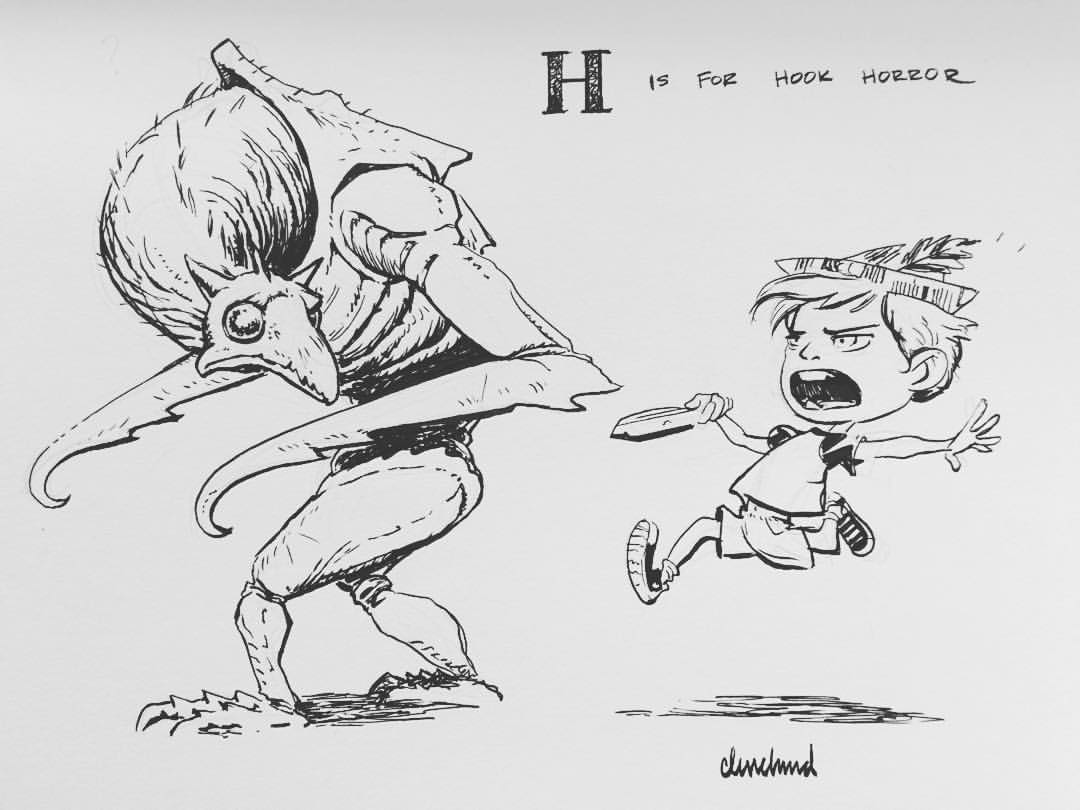 The illustrated Dungeons & Dragons alphabet