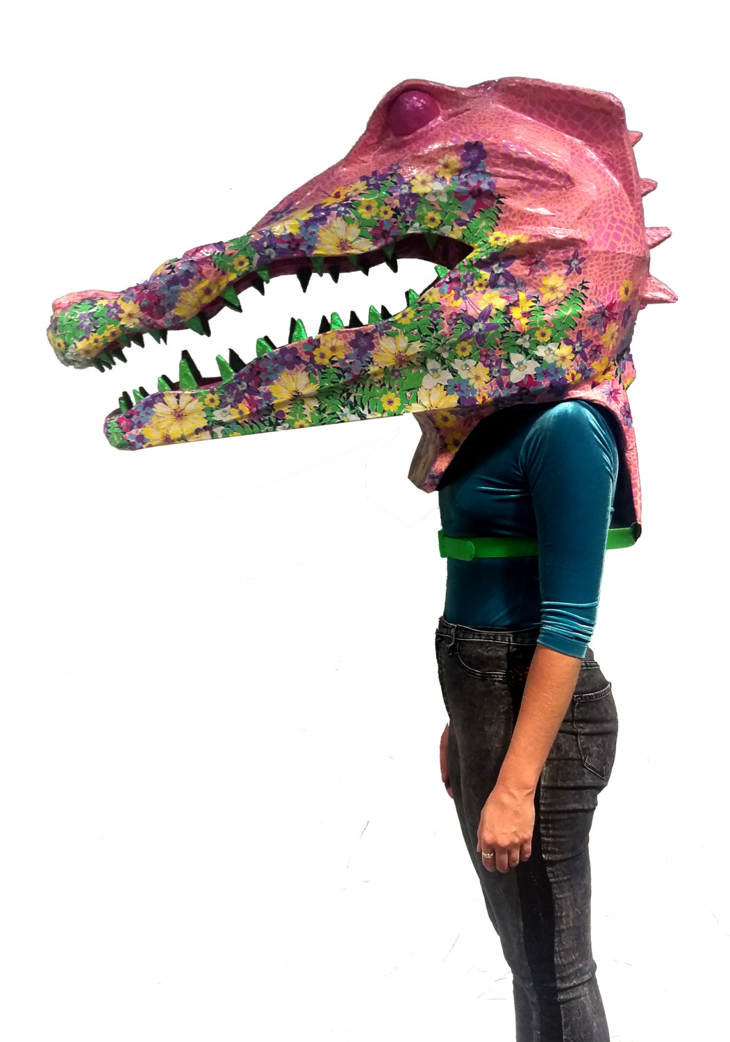 12 Masks of Halloween: #4 Colourful Alligator