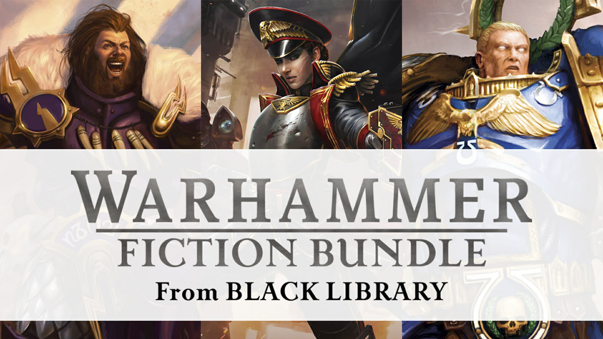Warhammer fiction bundle from Black Library