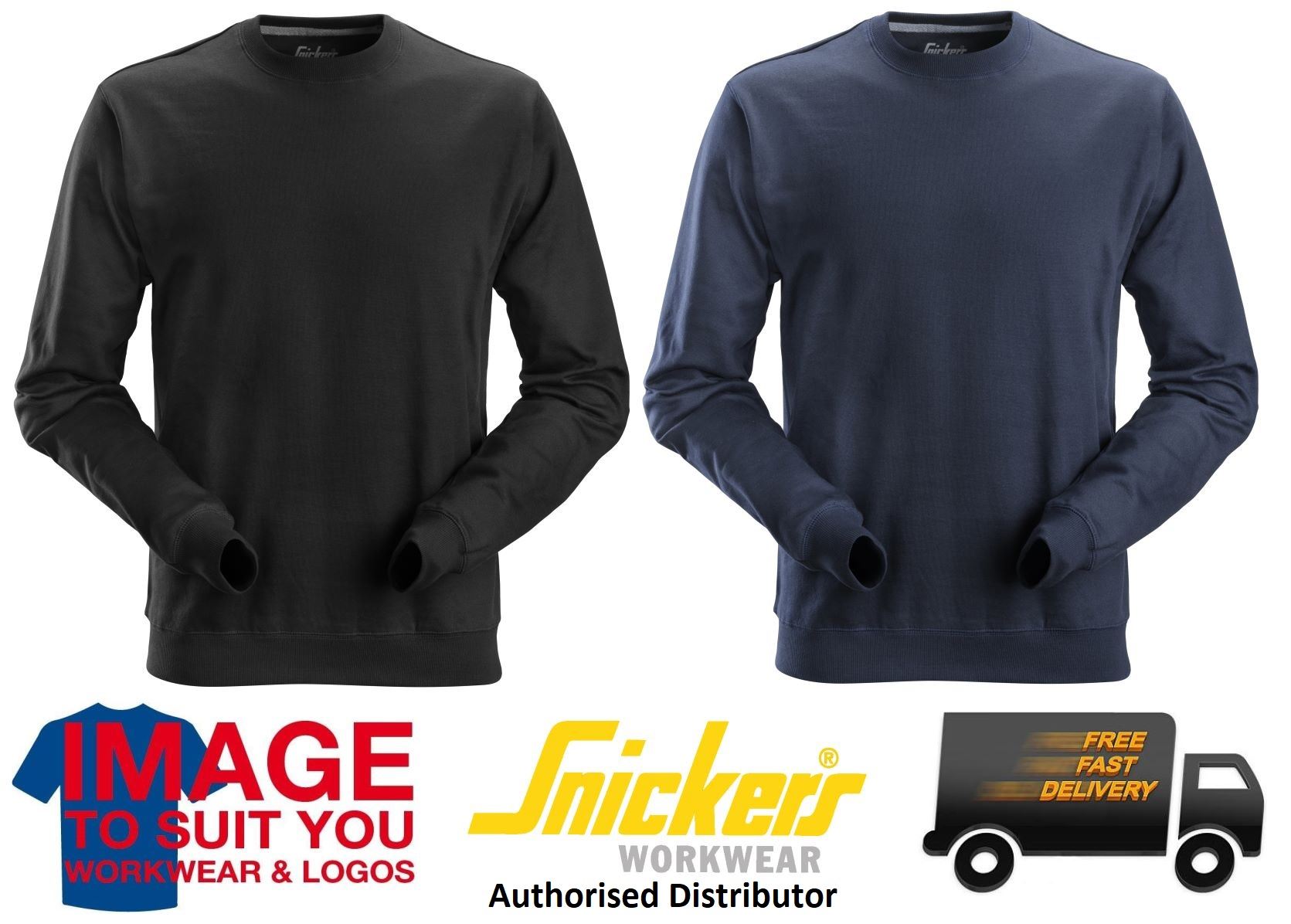 Snickers 2810 Classic Sweatshirt Mens Work Jumper | eBay