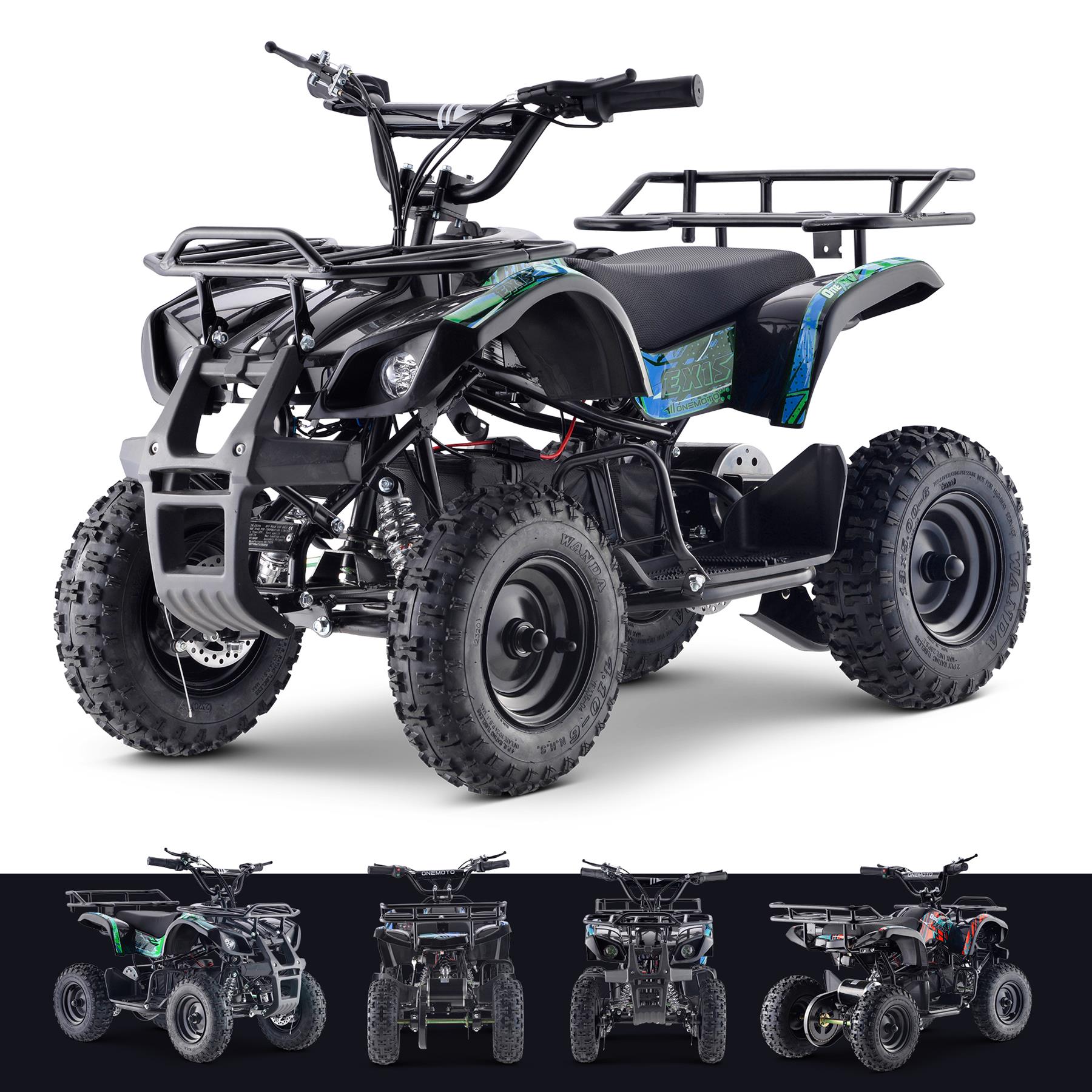 Kids 36V Mini Quad Bike 800W Quad ATV Quad Bike - OneATV™ | EX1S | eBay UK