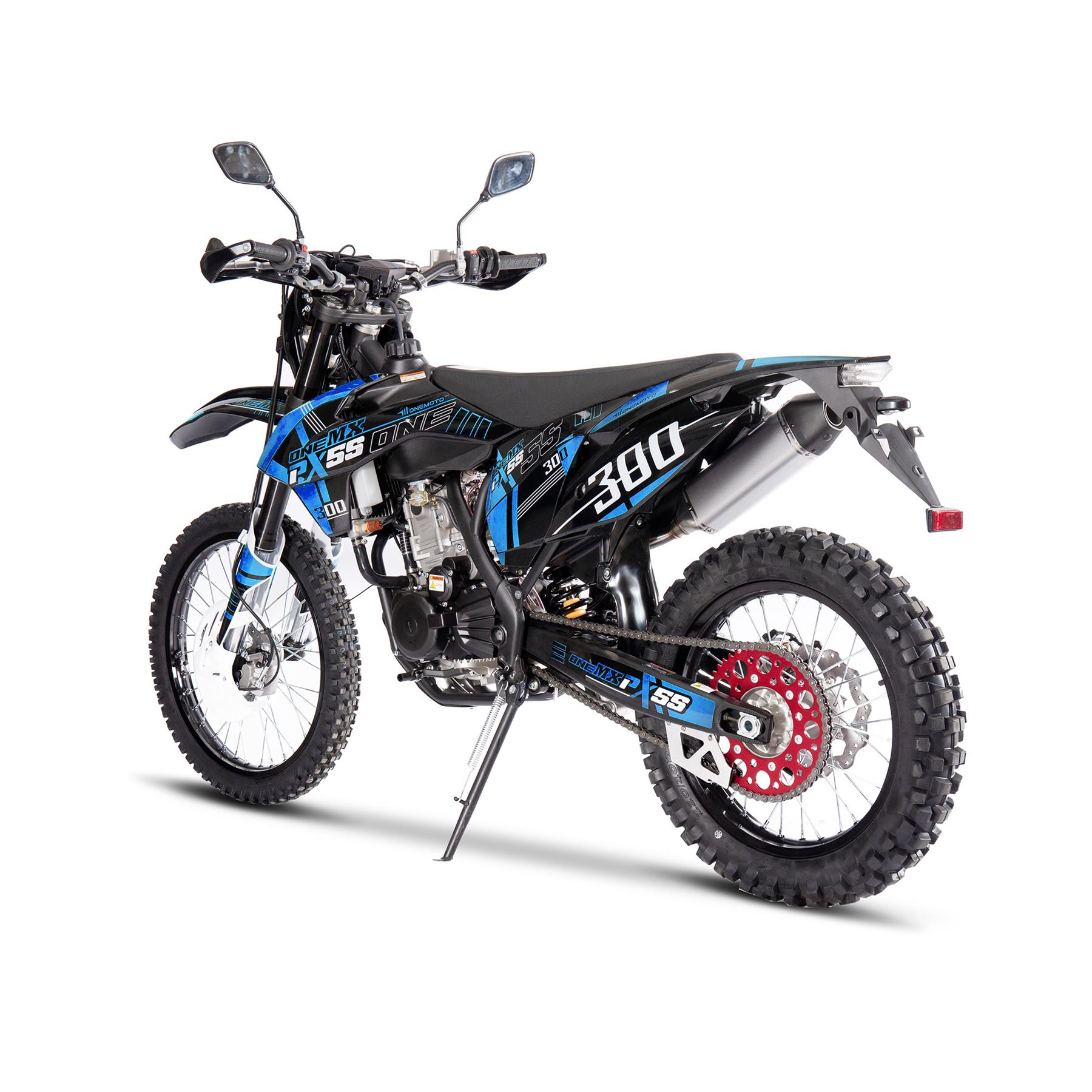300cc 4-Stroke Dirt Bike - OneMX PX5S - Dual Piston Caliper Brakes ...