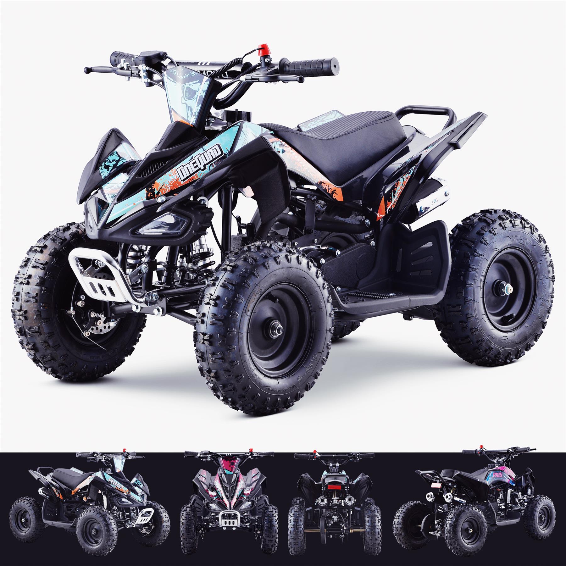 XTREME XTM Mini Moto Monster Quad Bike 49cc 50cc Childs Kids New 2022 ATV Silver | atelier-yuwa ...