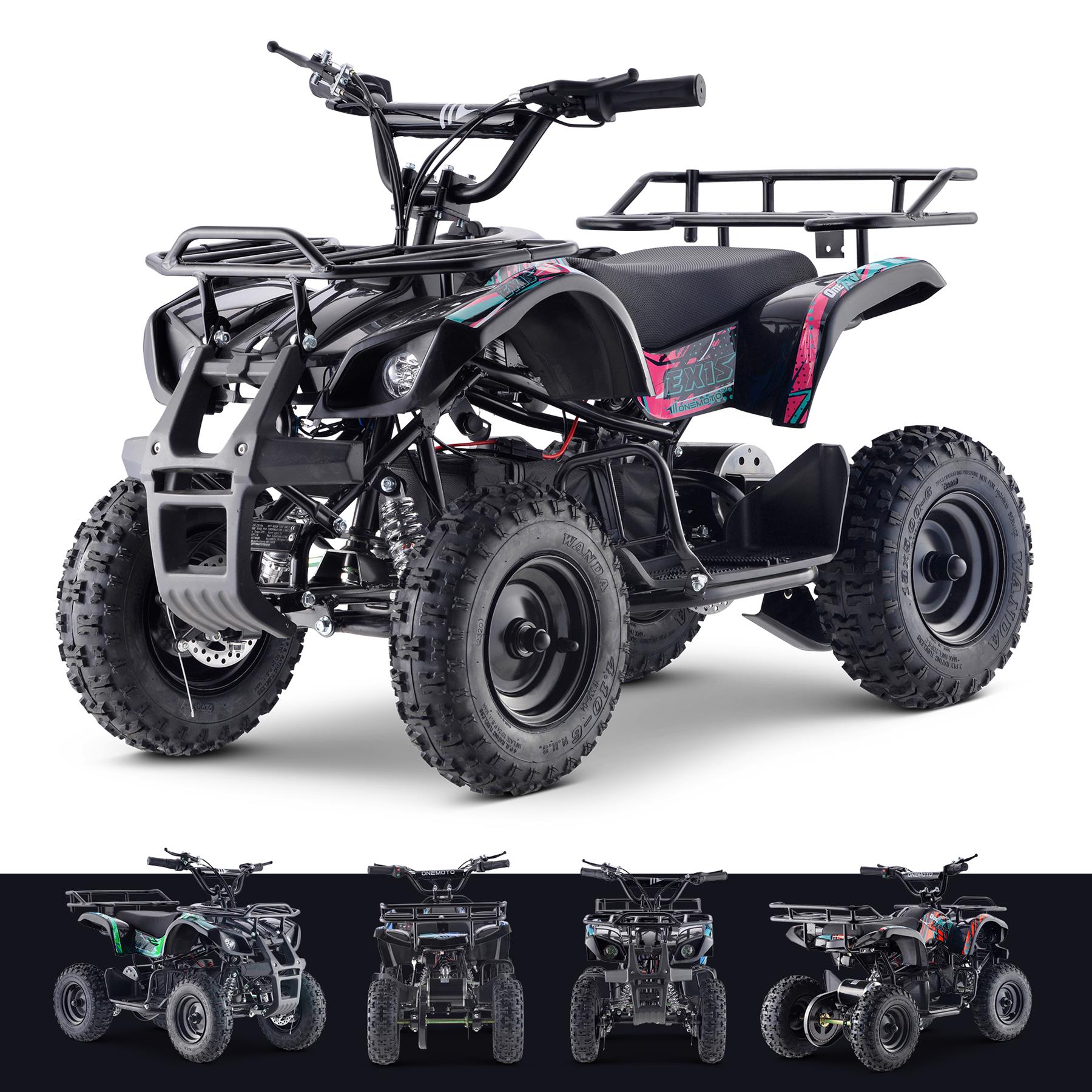 Kids 36V Mini Quad Bike 800W Quad ATV Quad Bike - OneATV™ | EX1S | eBay UK