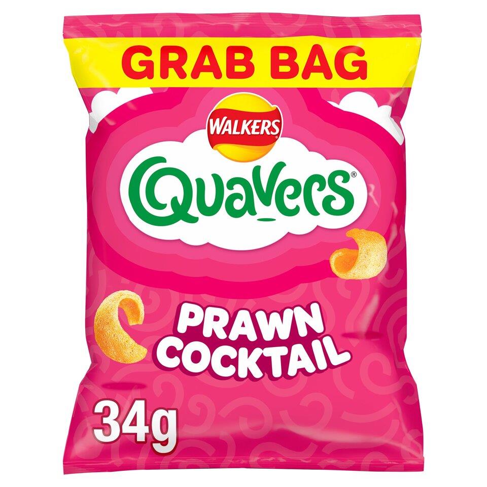 Quavers Prawn cocktail crisps 15 x 45g (Pink Box)