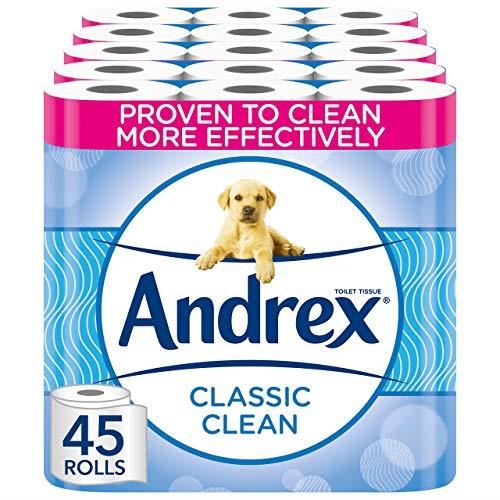 Andrex Classic Clean Toilet Rolls [45]