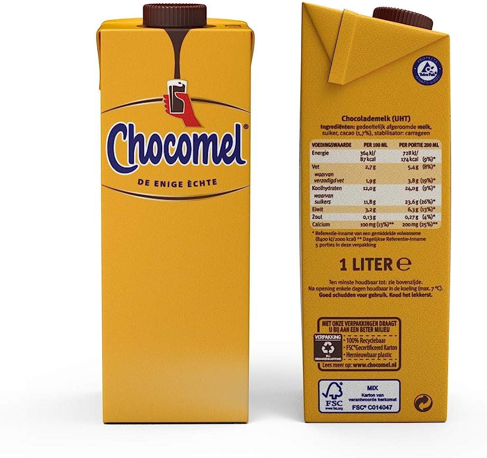 Chocomel Chocolate Milk Drink 1 Litre 12 Pack