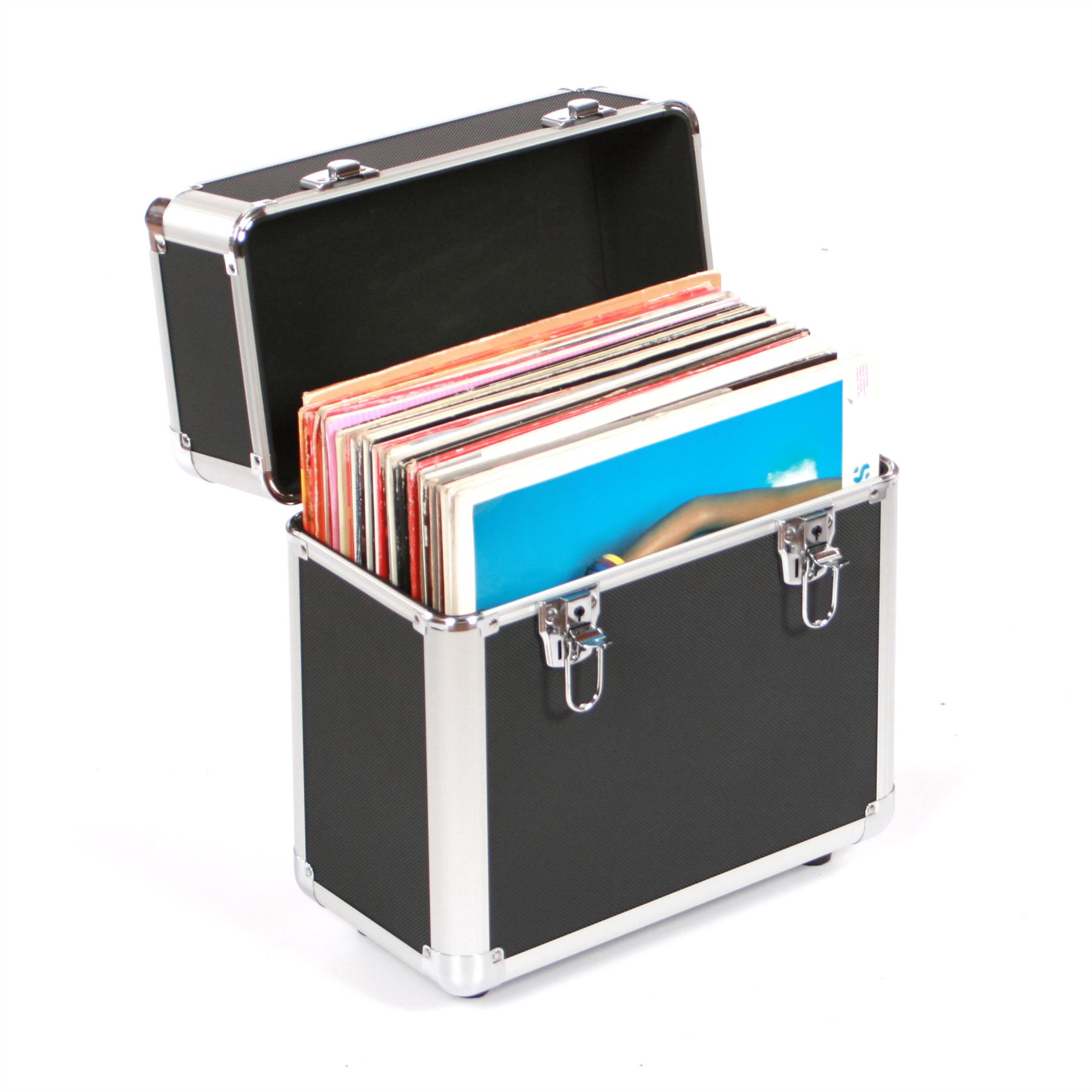 Studio X dj 12 inch vinyl record collection flight storage case box ...
