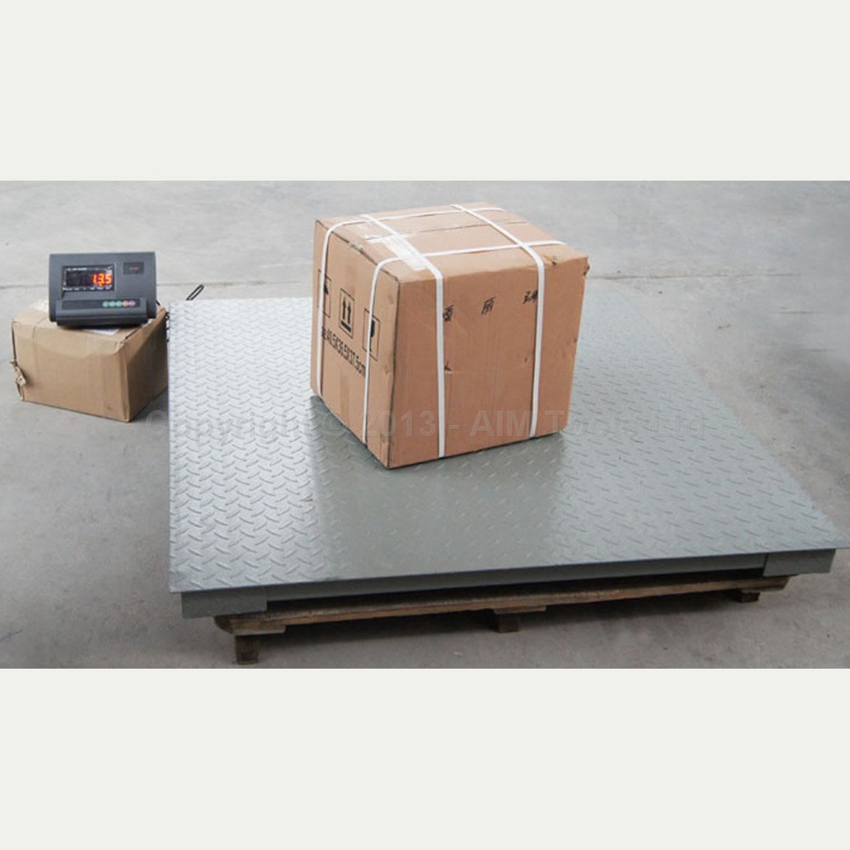 833393 Heavy Duty 3Ton Electronic Digital Platform Pallet Weighing ...