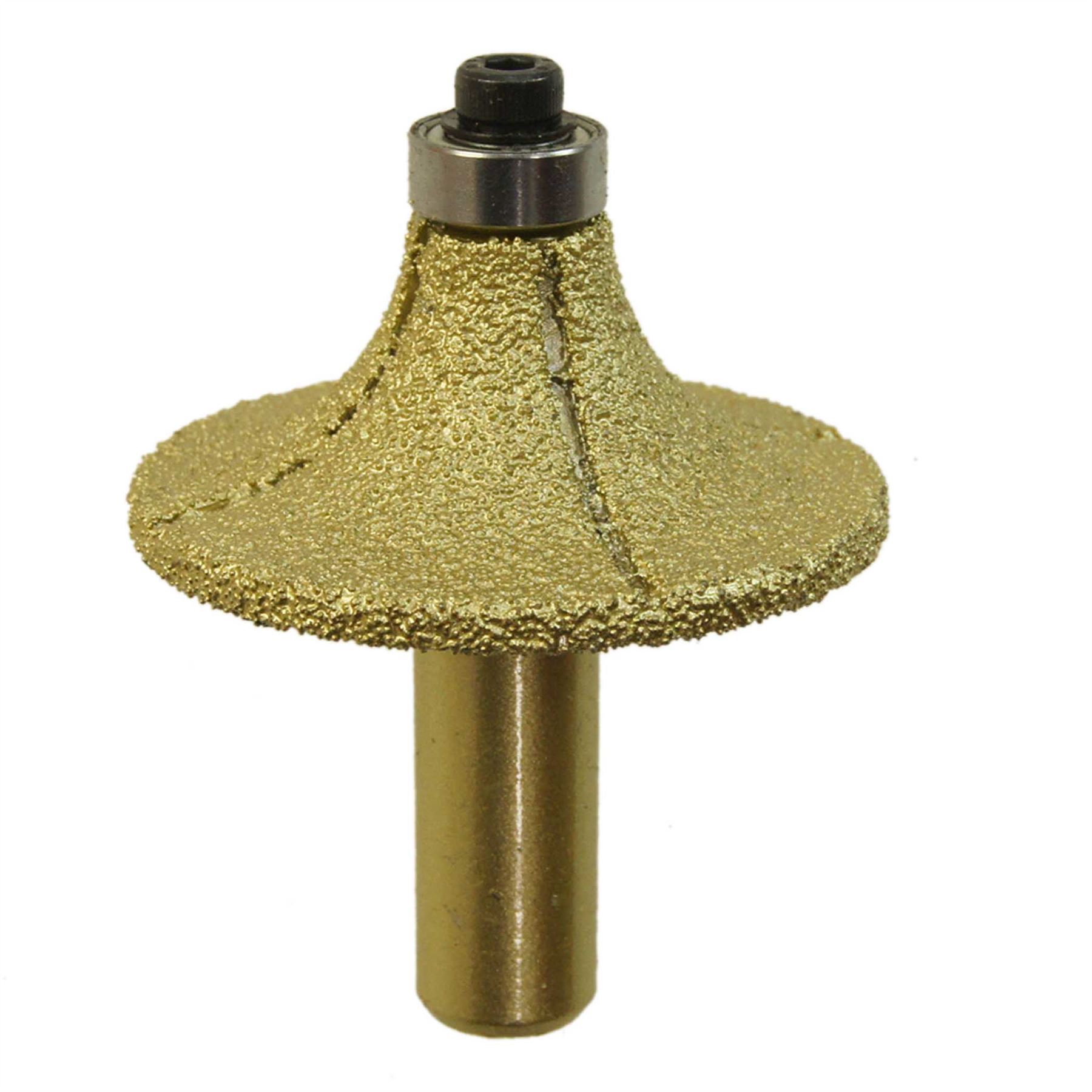 141551 Electroplated Diamond Stone Marble Grinding Edge Router Bit 15 ...