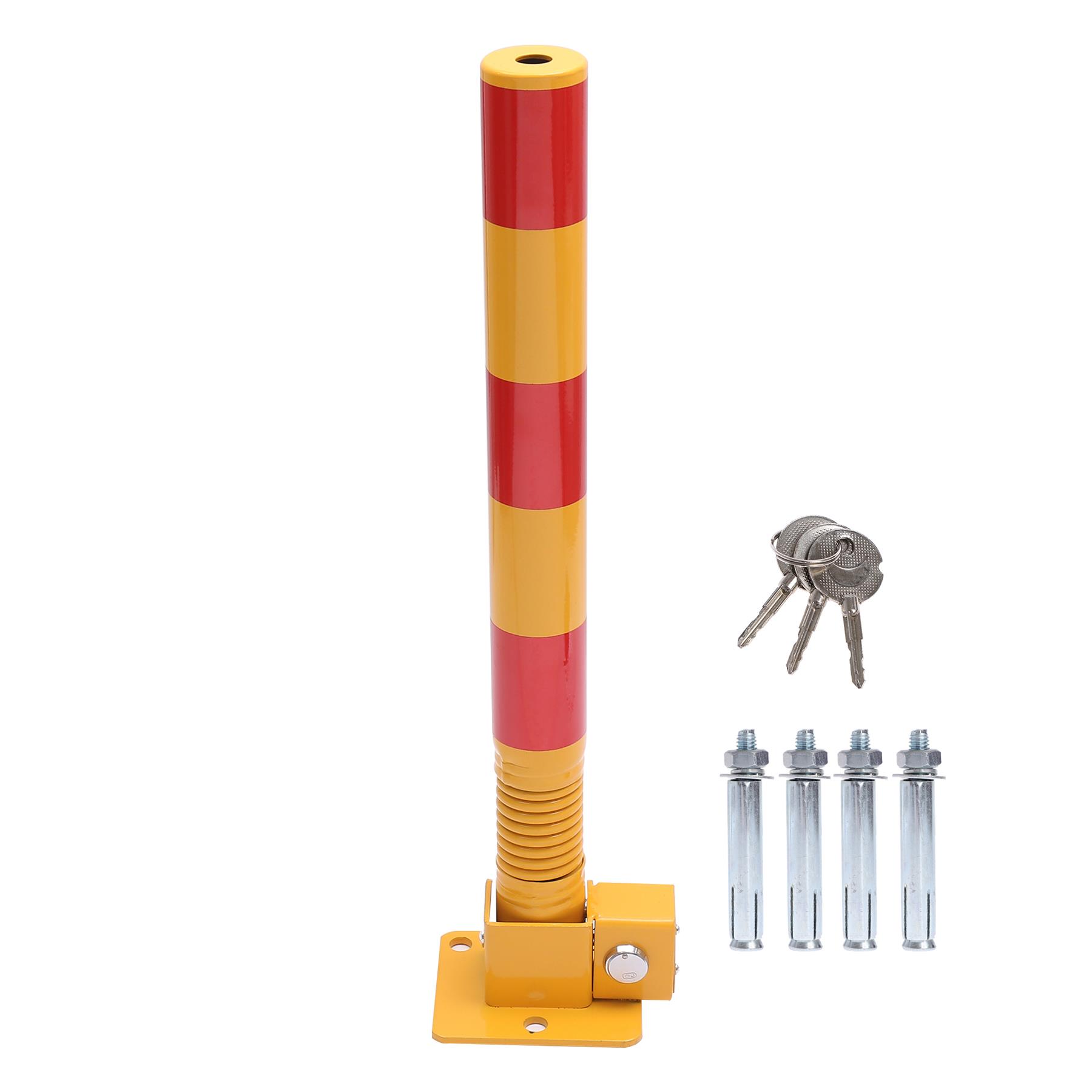 KATSU Car Parking Space Lock Bollard Driveway Folding Security Posts ...