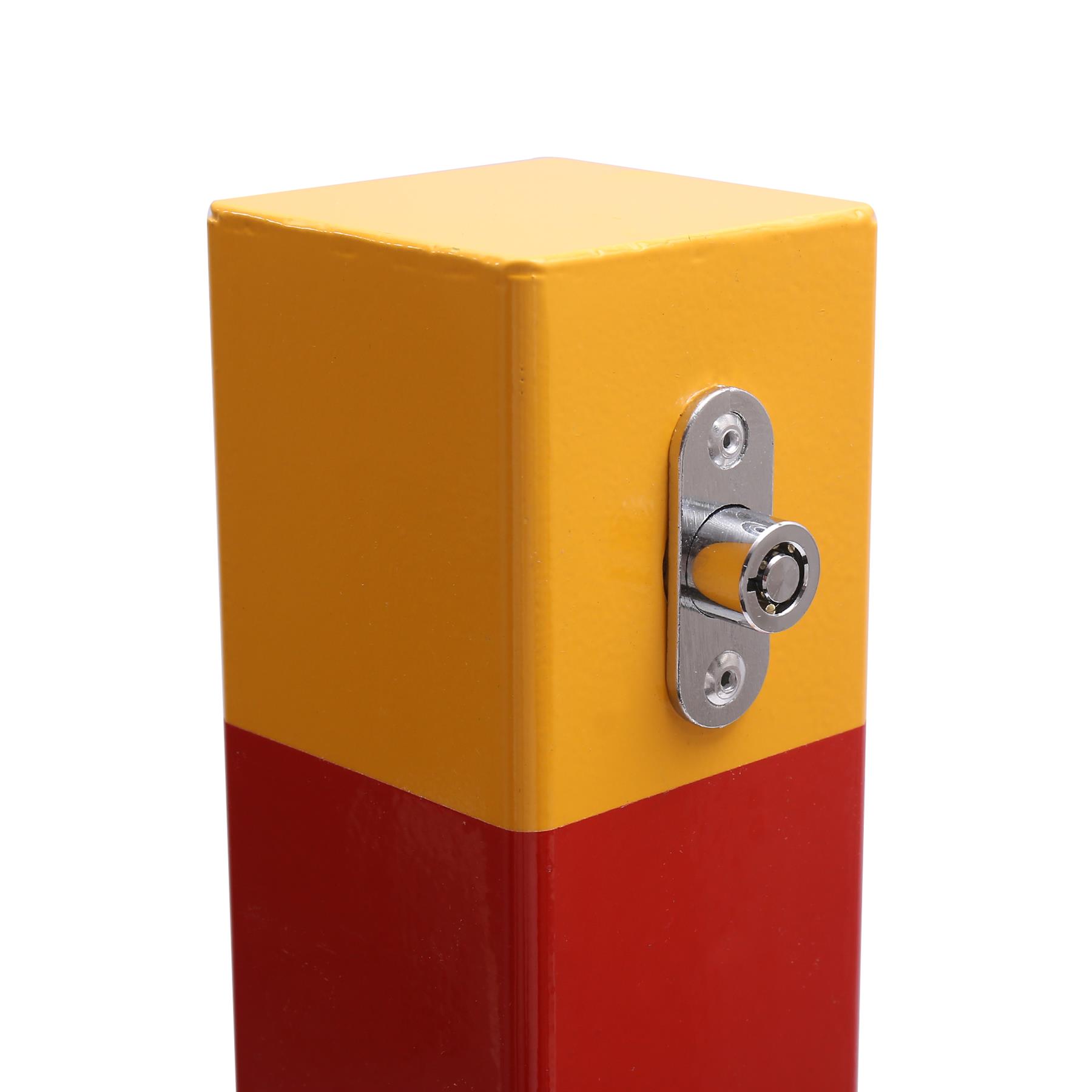 KATSU Car Parking Space Lock Bollard Driveway Folding Security Posts ...