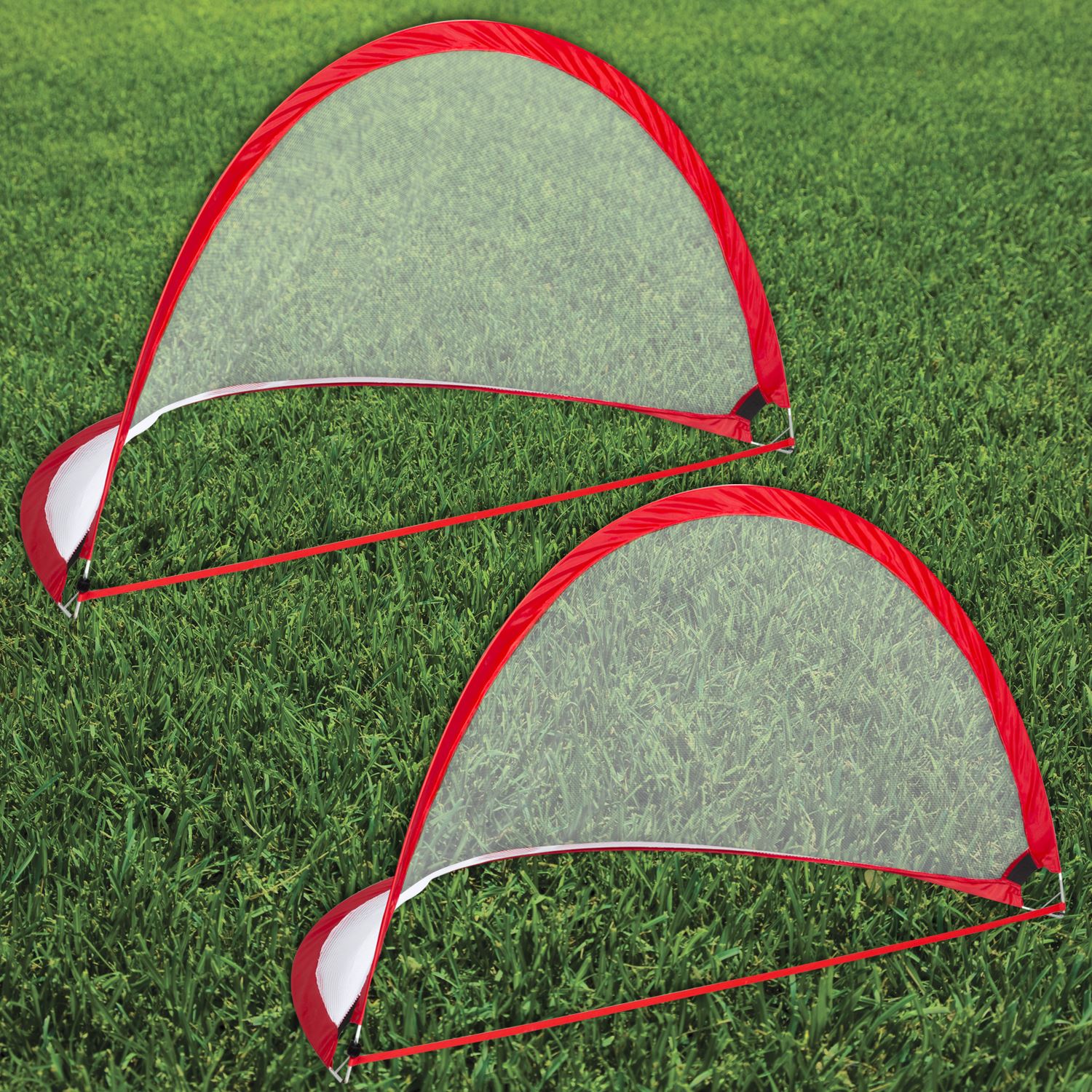 Sporting Goods Gr8 Fitness Set Of 2 Pop Up Football Nets Portable ...