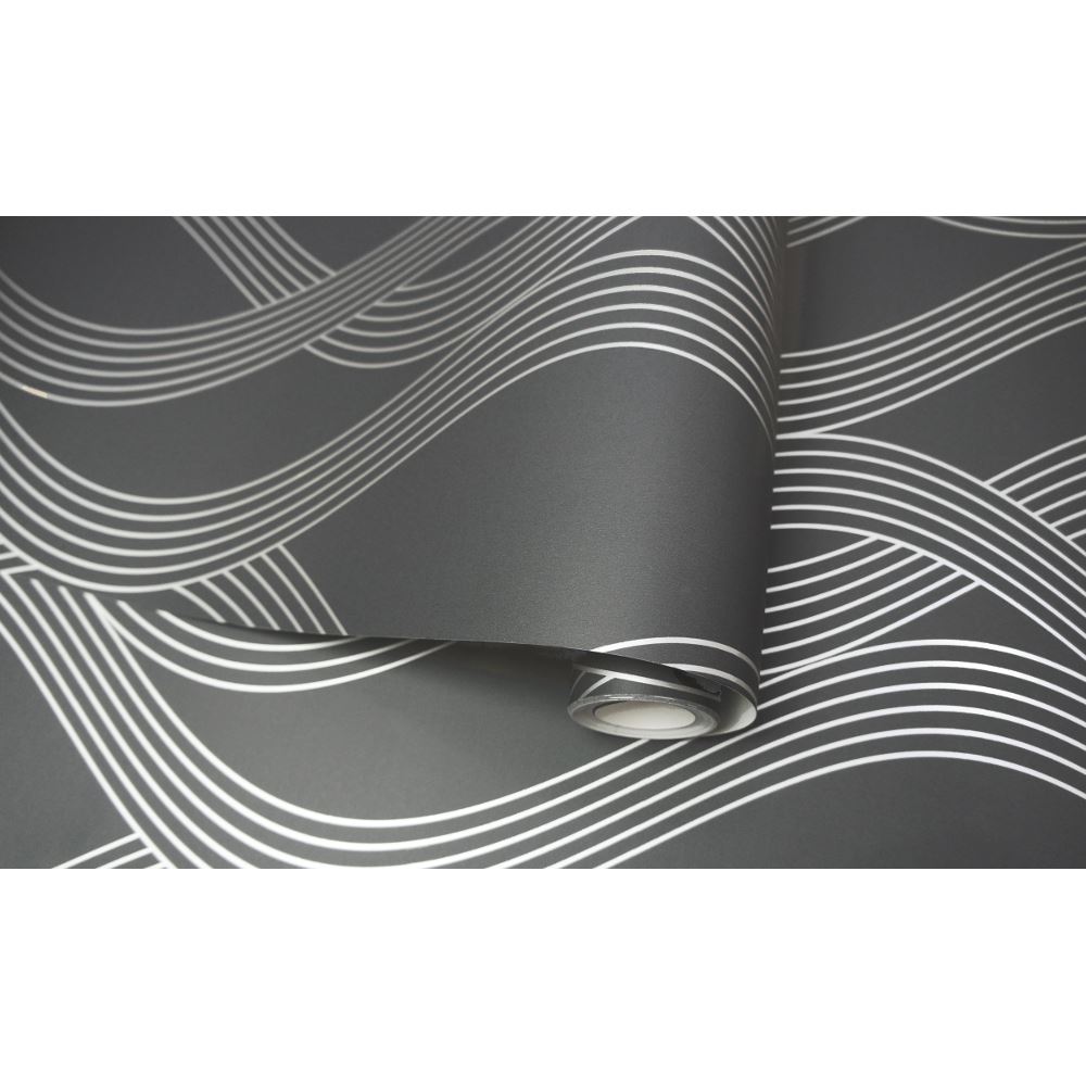 Stripe Swirl Metallic Motif Geometric Exclusive Holden Ripple Pattern ...