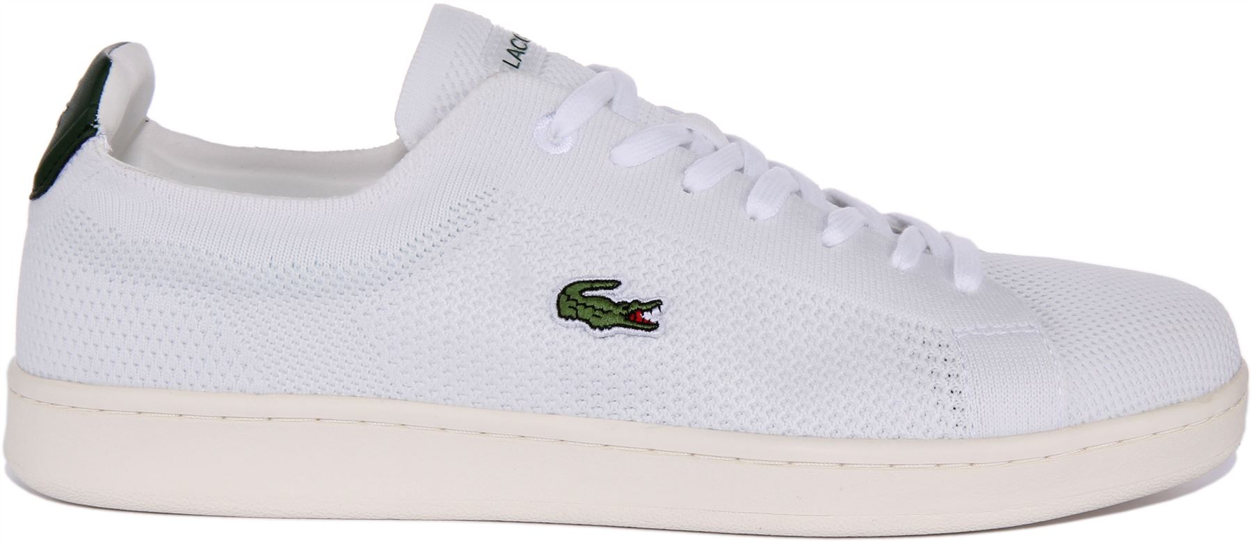 Cheap white lacoste trainers store