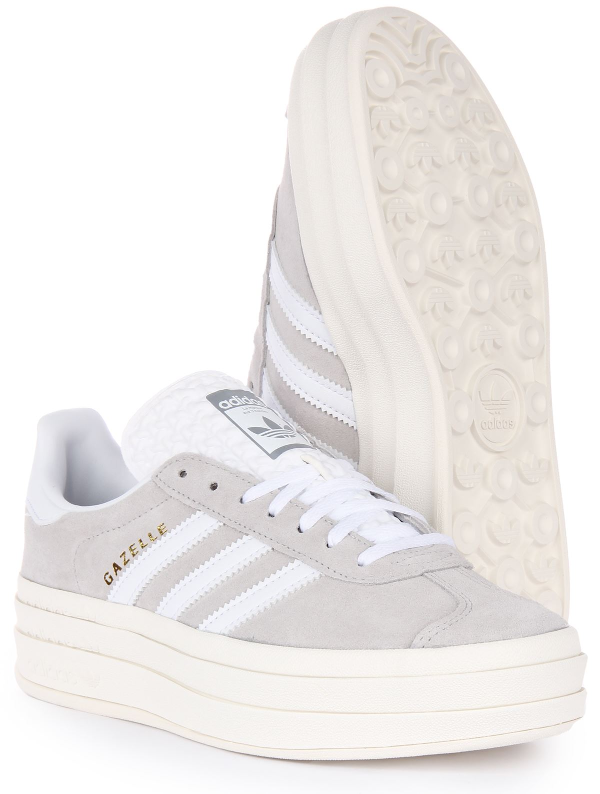 Adidas Gazelle Bold Layers Suede Lace Up Mens Sneakers In Black US 4 - 10 | eBay