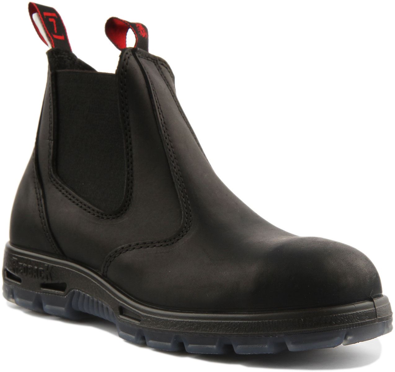 RedBack USBBK Unisex Steel Toe Safety Leather Boots In Black UK Size 4 - 12 | eBay