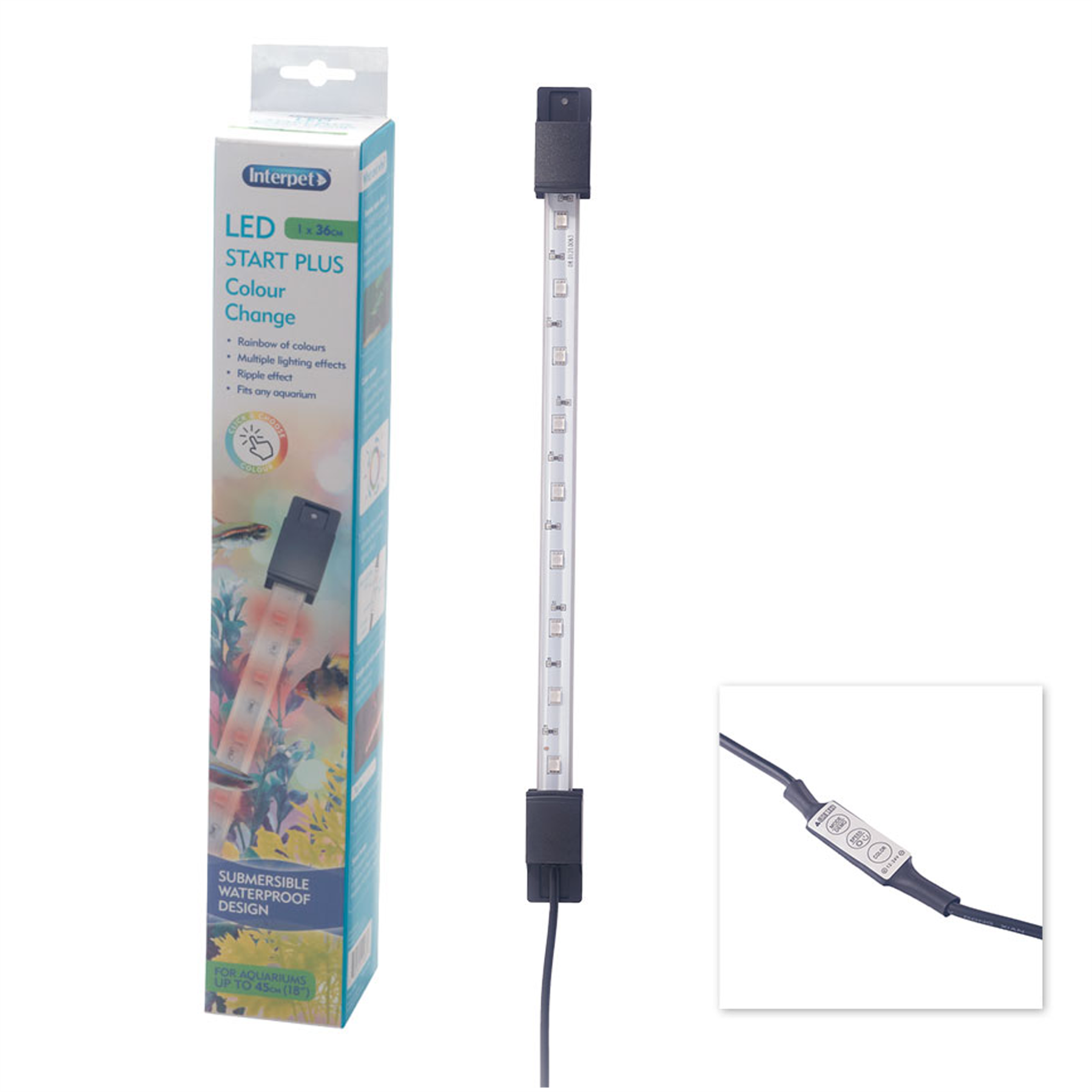 INTERPET LED START PLUS AQUARIUM FISH TANK SUBMERSIBLE LIGHTS LIGHTING ...
