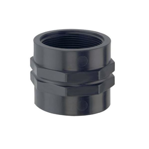 THREADED SOCKET FEMALE-FEMALE BSP HOSE PIPE JOINER CONNECTOR ADAPTER ...