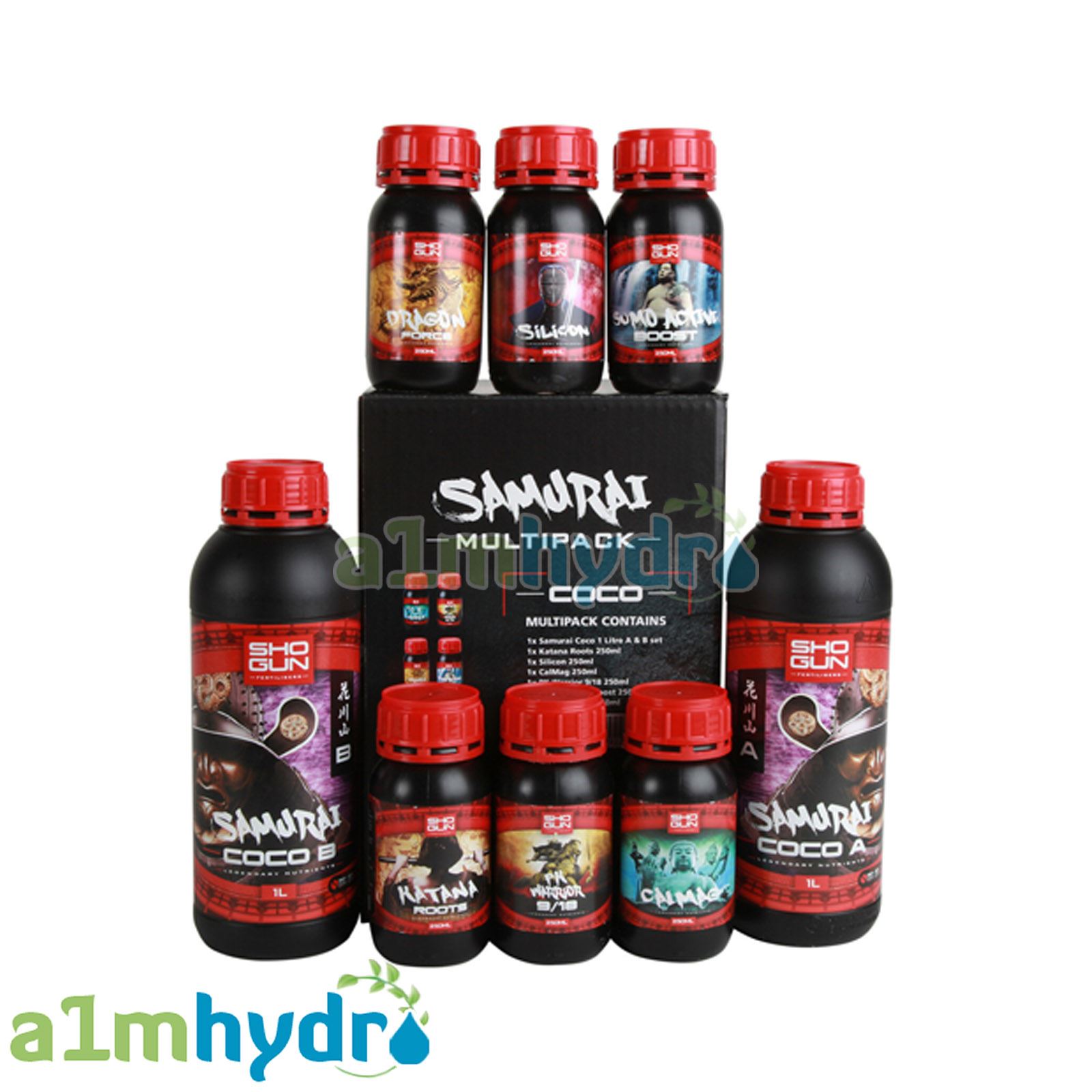 Shogun Nutrients Sumo Boost Katana Dragon Calmag Silicon Geisha Plant ...