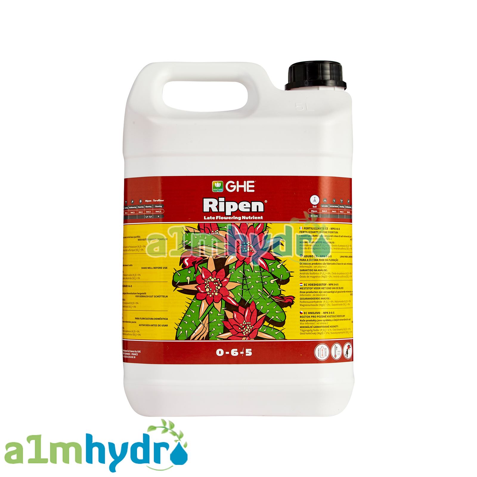 GHE General Hydroponics Ripen Late Flowering Blooming Nutrient | eBay UK