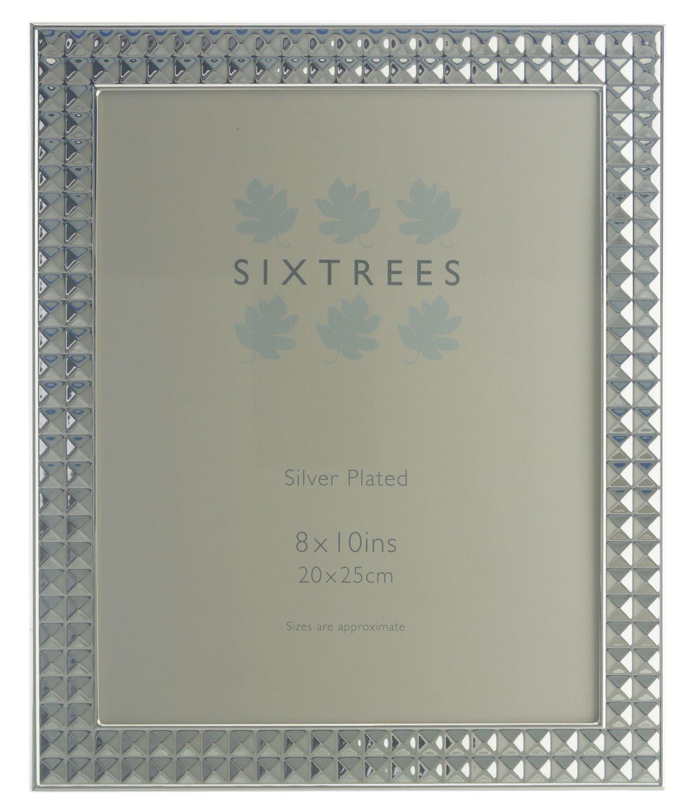 Embossed Silver Plated Photo Frames 6 x 4 inch 7 x 5 inch 10 x 8 inch ...
