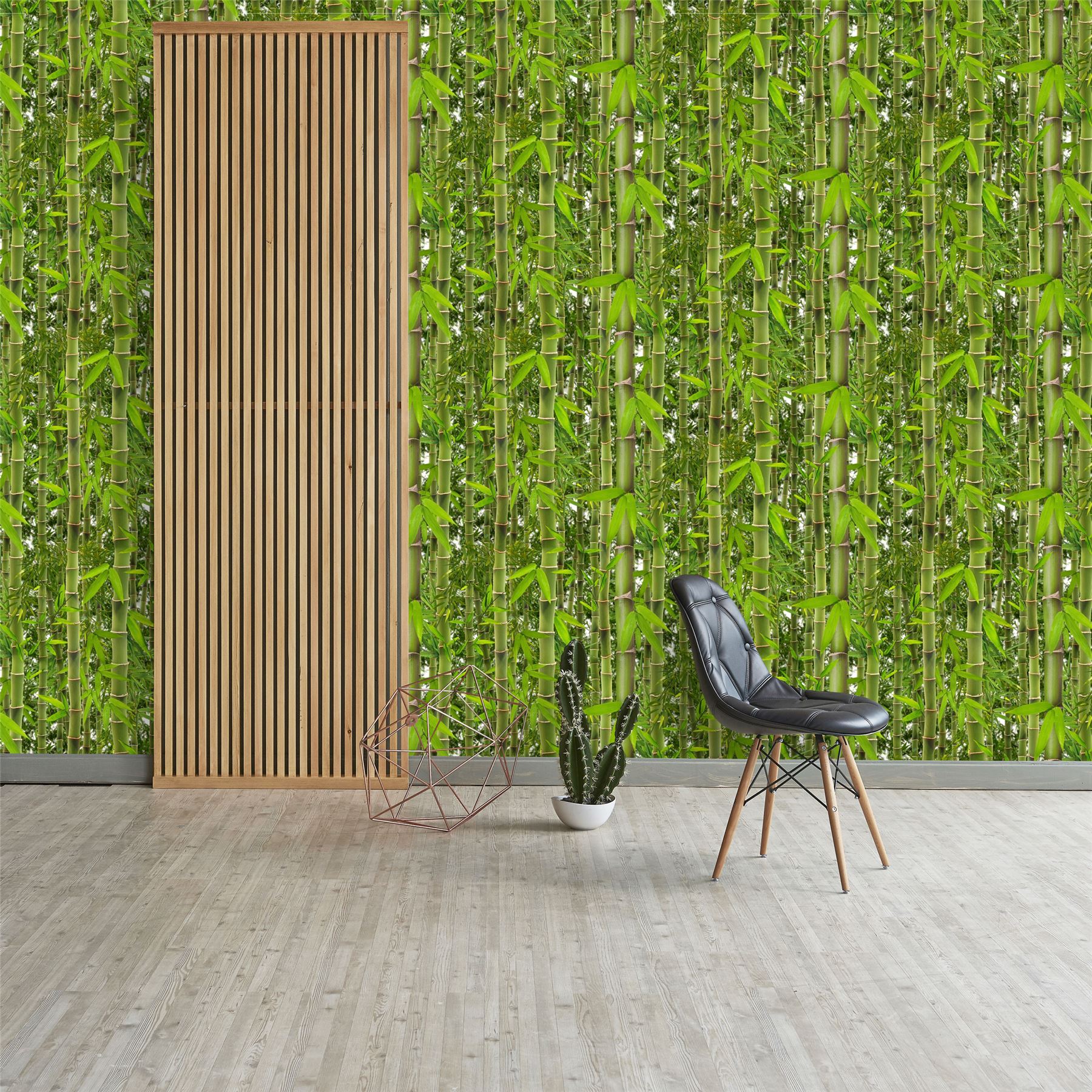 Green Leaf Birds Tropical Wallpaper Vinyl Jungle Animal Print Floral ...