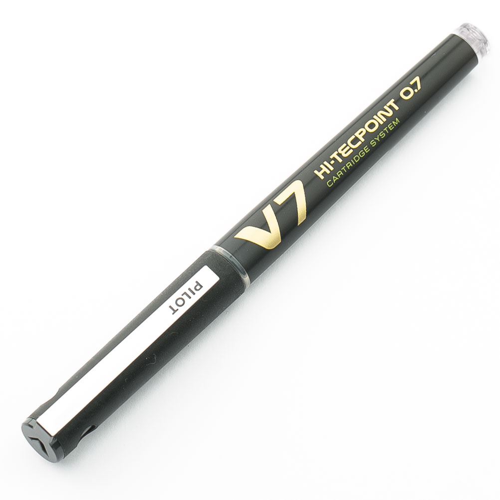 pilot-v7-hi-tecpoint-cartridge-system-liquid-ink-0-7-rollerball-pen-ebay