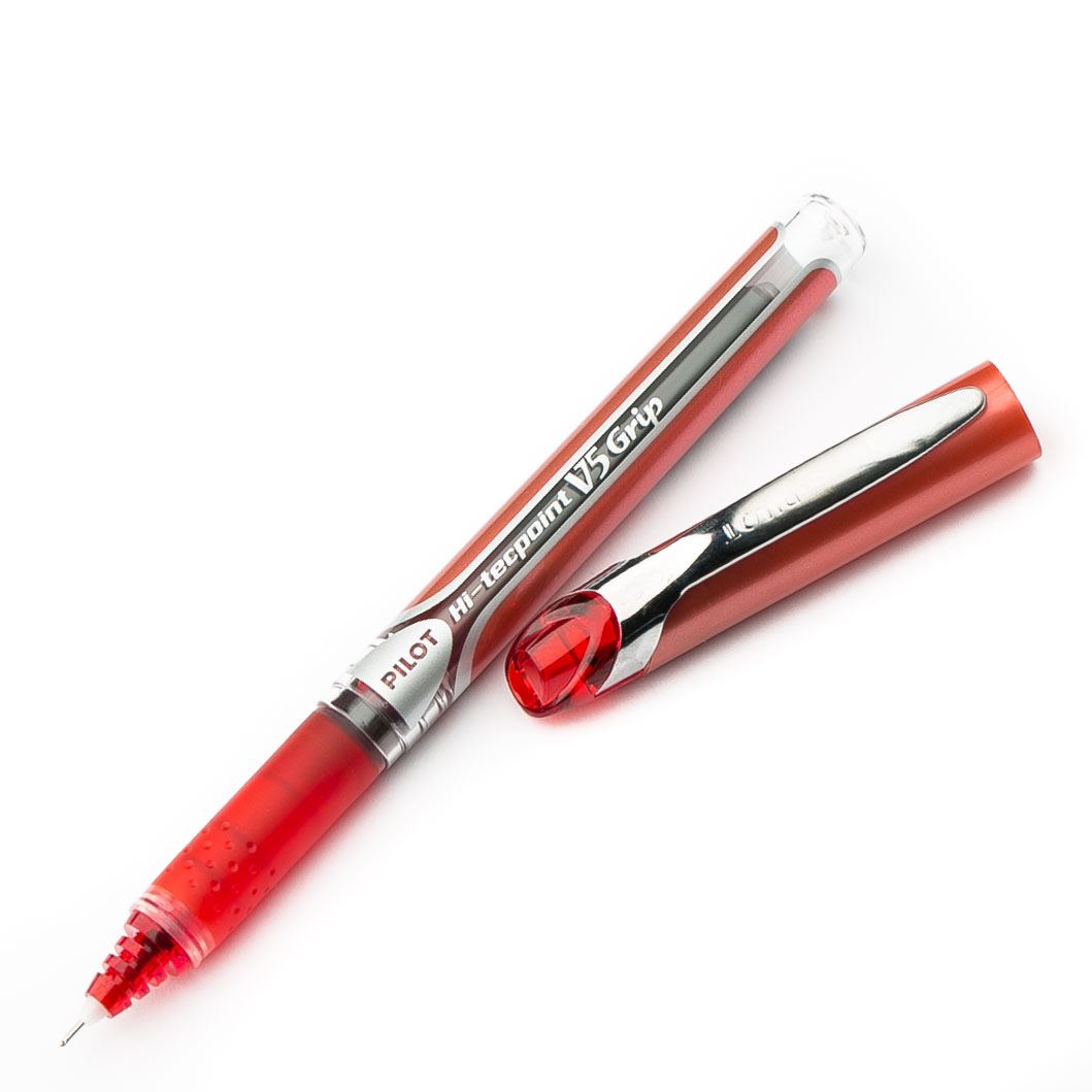 Pilot V5 Grip Hi Tecpoint Liquid Ink 0 5 Rollerball Pen BXGPN V5 In 7