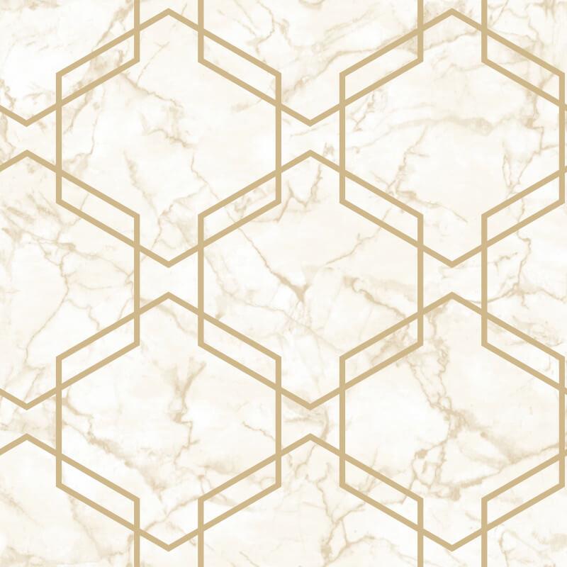 Geometric Wallpaper Metallic Smooth Textured Apex Triangles Trellis ...