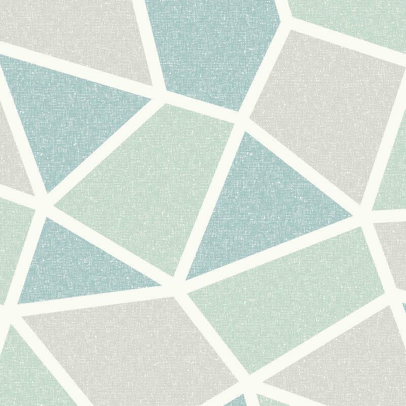 Geometric Wallpaper Metallic Smooth Textured Apex Triangles Trellis ...