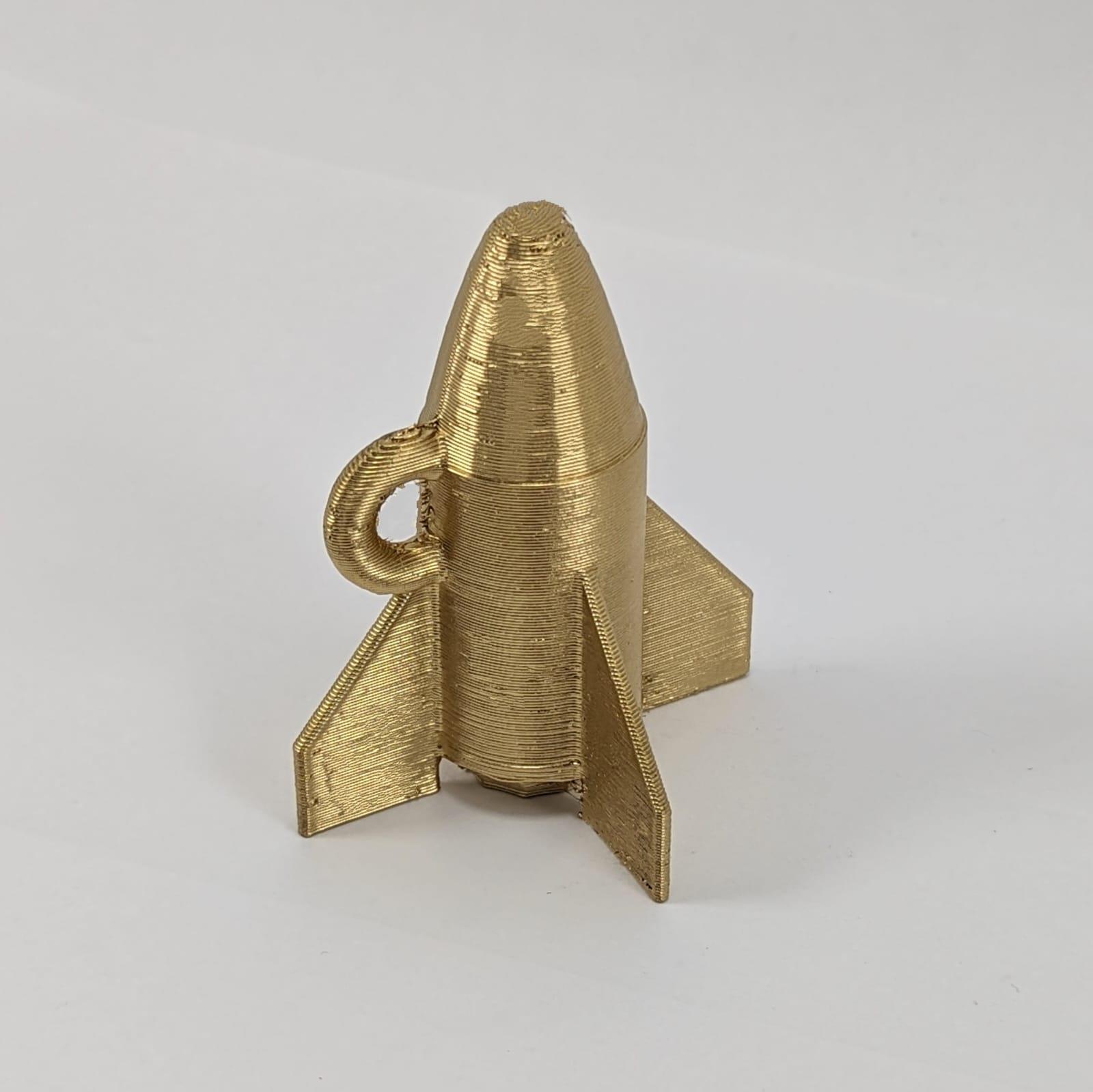 Rocket Ship Christmas Tree Bauble Decoration Ornament For Christmas ...