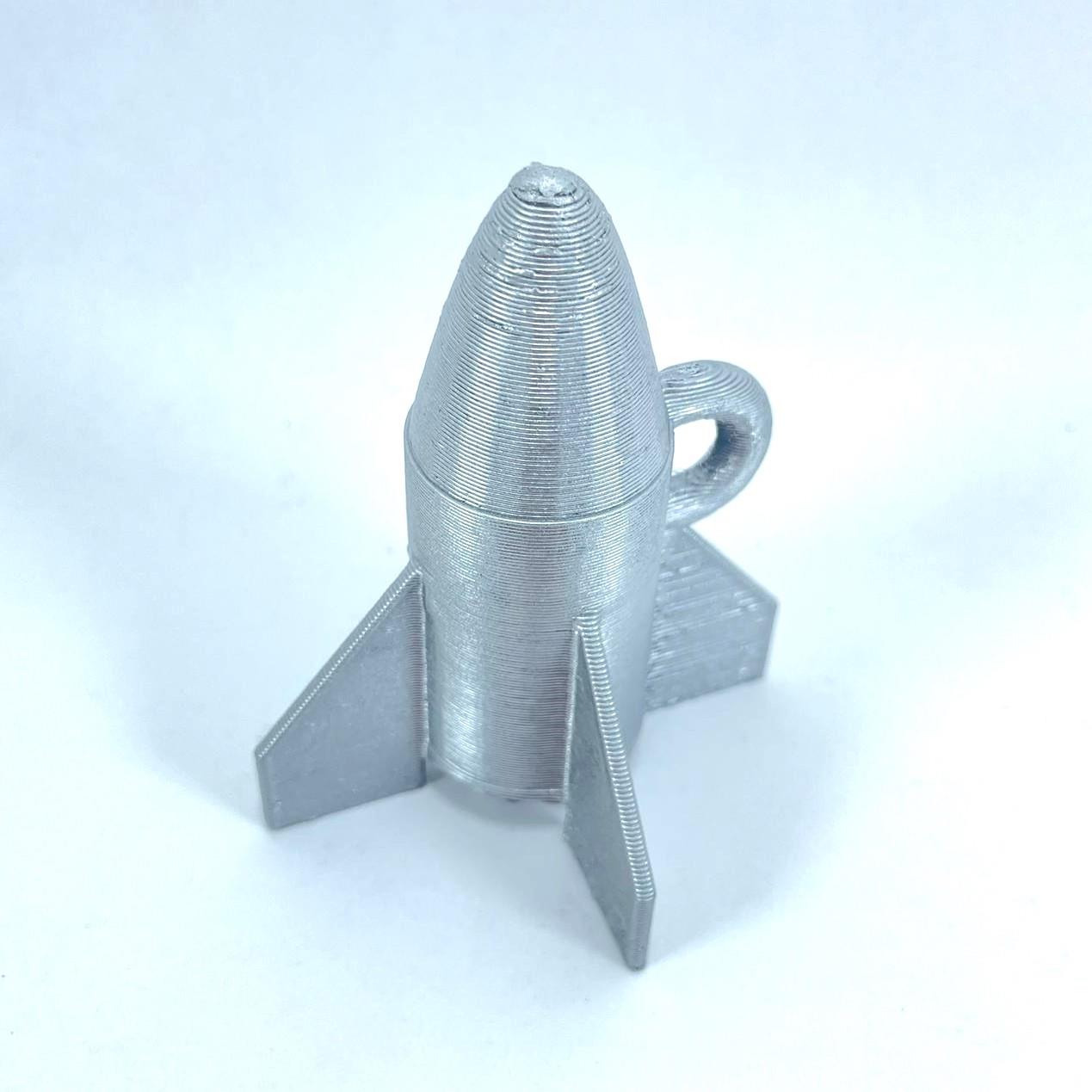 Rocket Ship Christmas Tree Bauble Decoration Ornament For Christmas ...