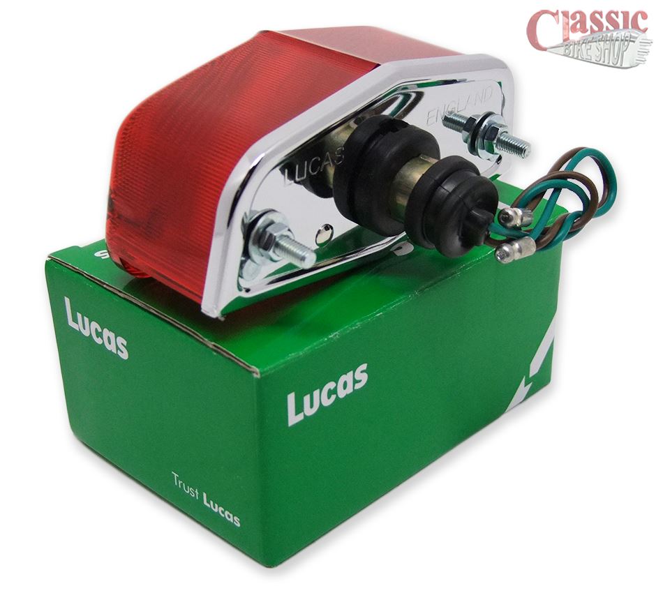 Lucas 564 style Genuine Lucas rear lamp stop & tail light, BSA, Triumph ...