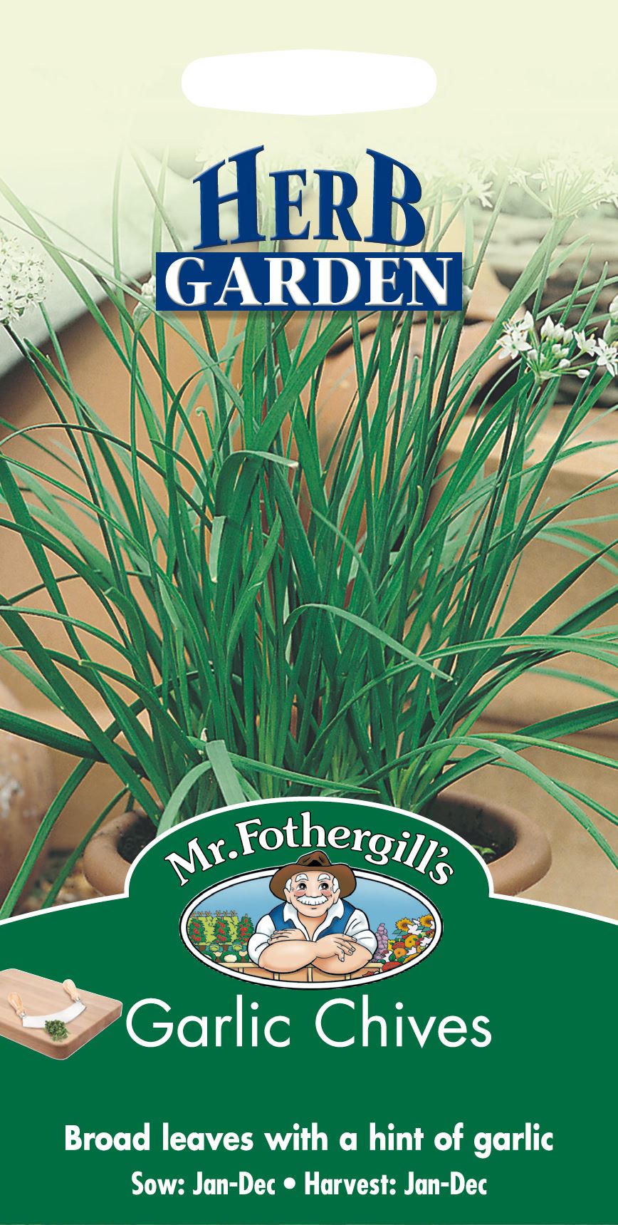 Mr Fothergills - Pictorial Packet - Herb - Garlic Chives - 300 Seeds | eBay