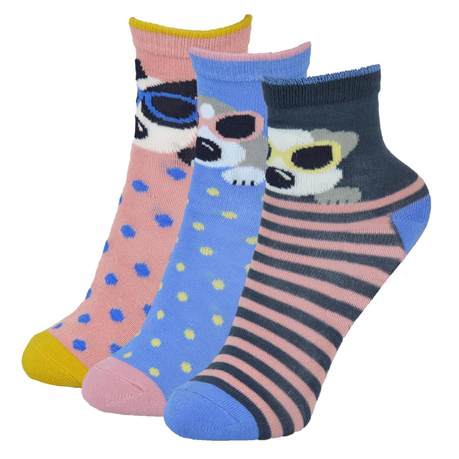 Pack Of 6 Kids Bamboo Socks Boys Girls Design Sock Black Multi | eBay UK