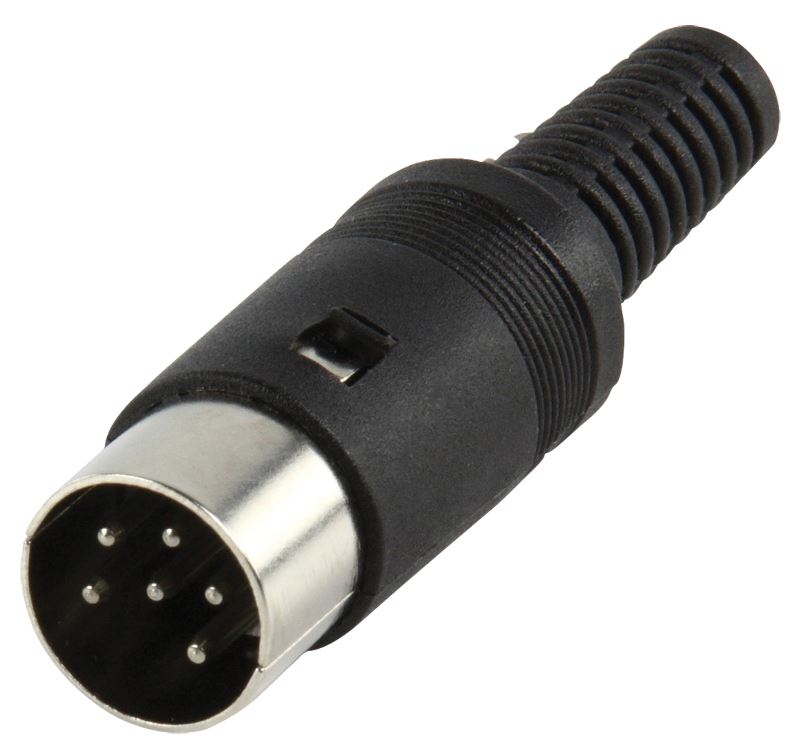 Glaxio 6p DIN connector plug (6 Pin) | eBay